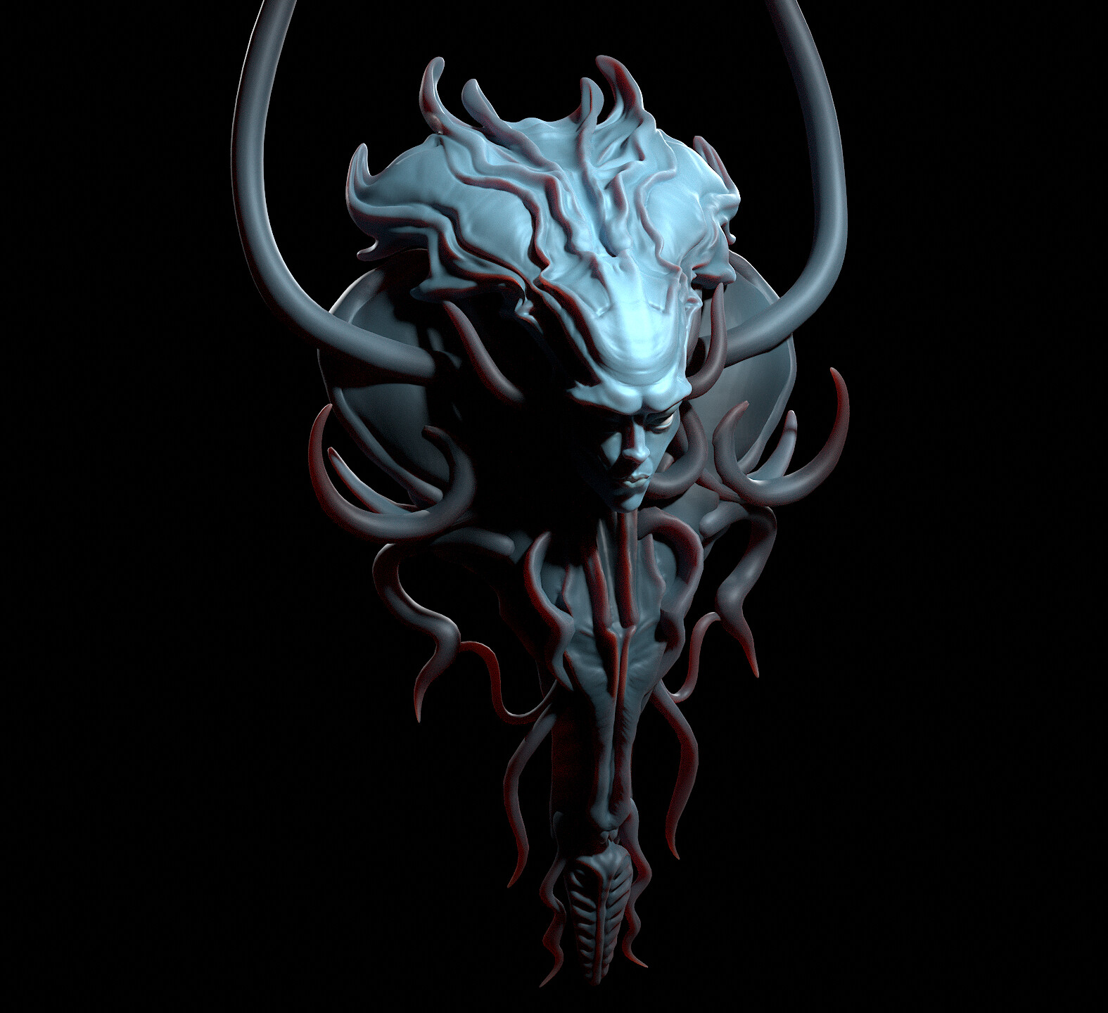 Abhik Mitra - OLD FORGOTTEN GOD "LORD VISHNU" WIP