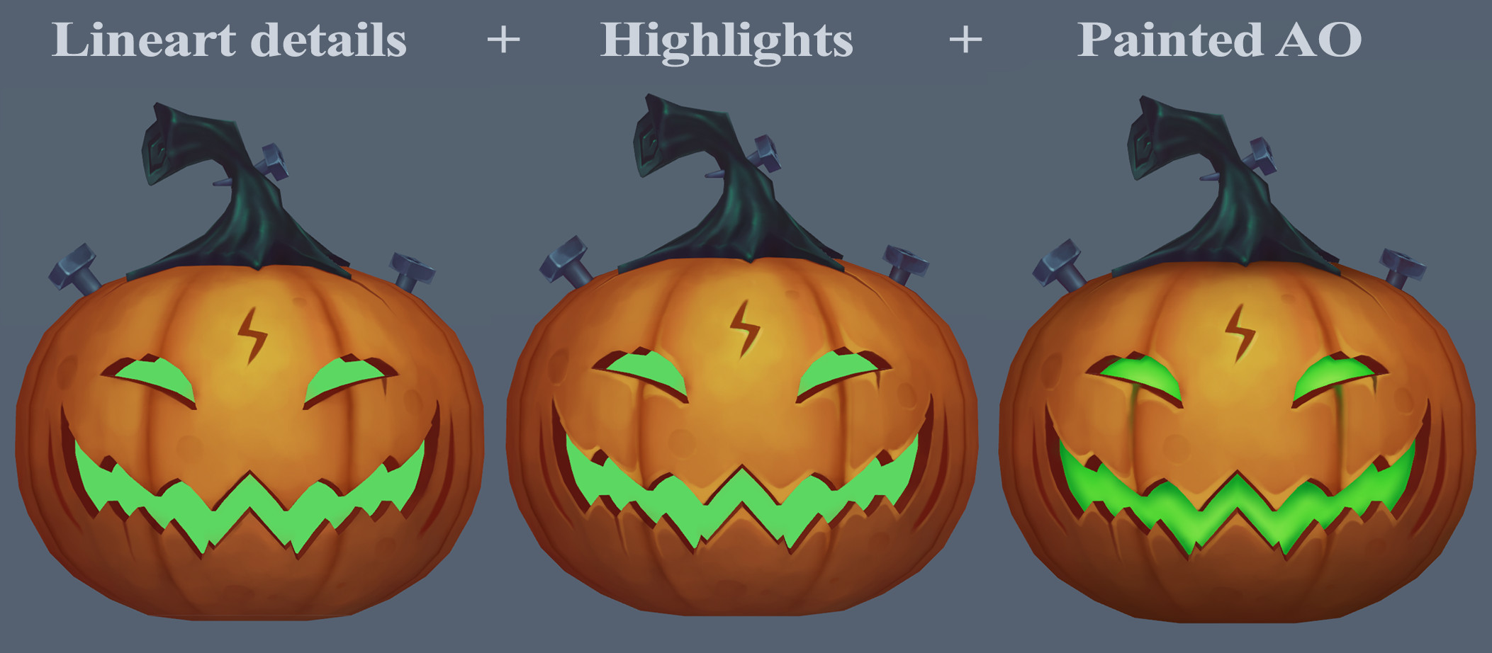 ZUGZUG Studio - Handpainted Pumpkin Tutorial