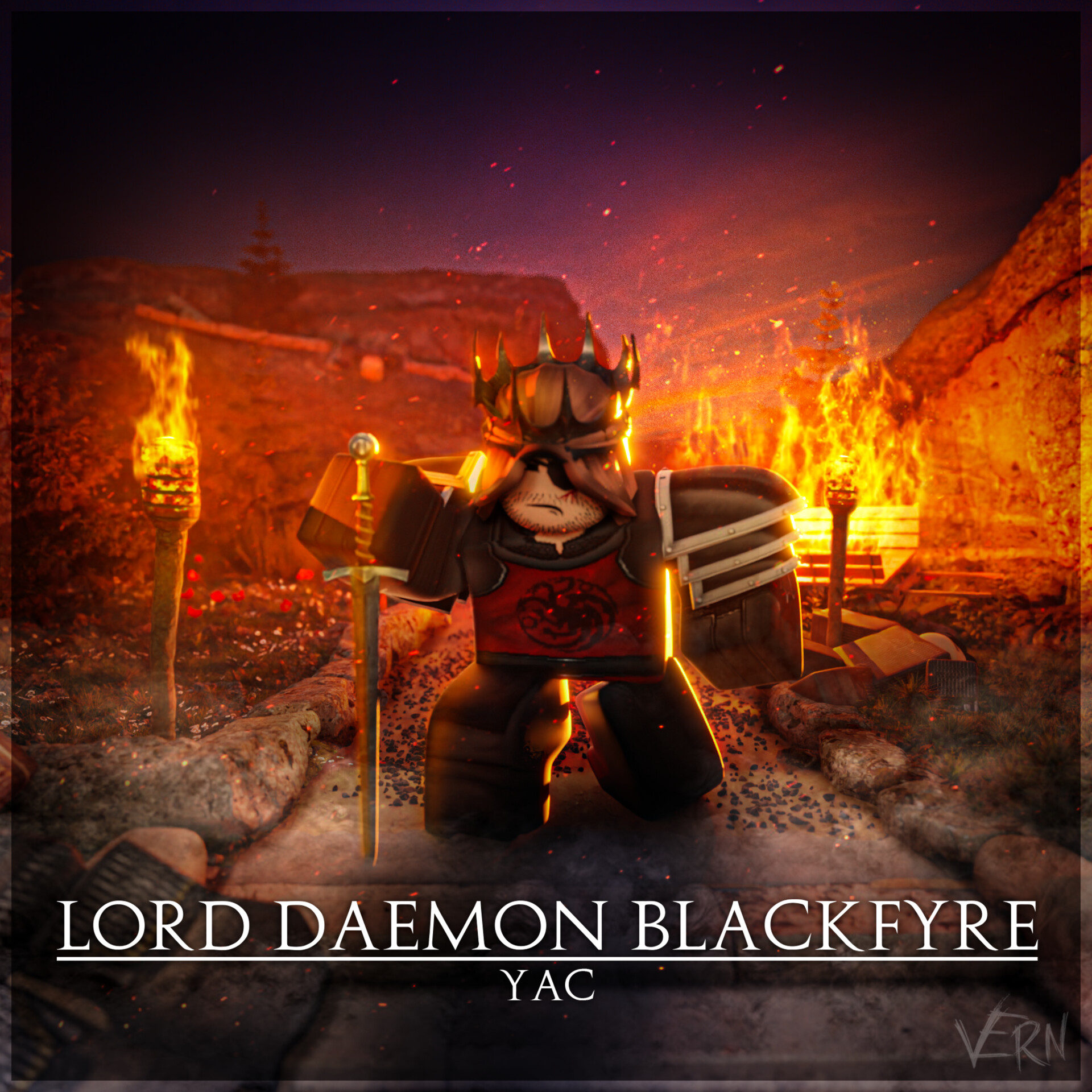 ArtStation - Lord Daemon [Commission Piece]