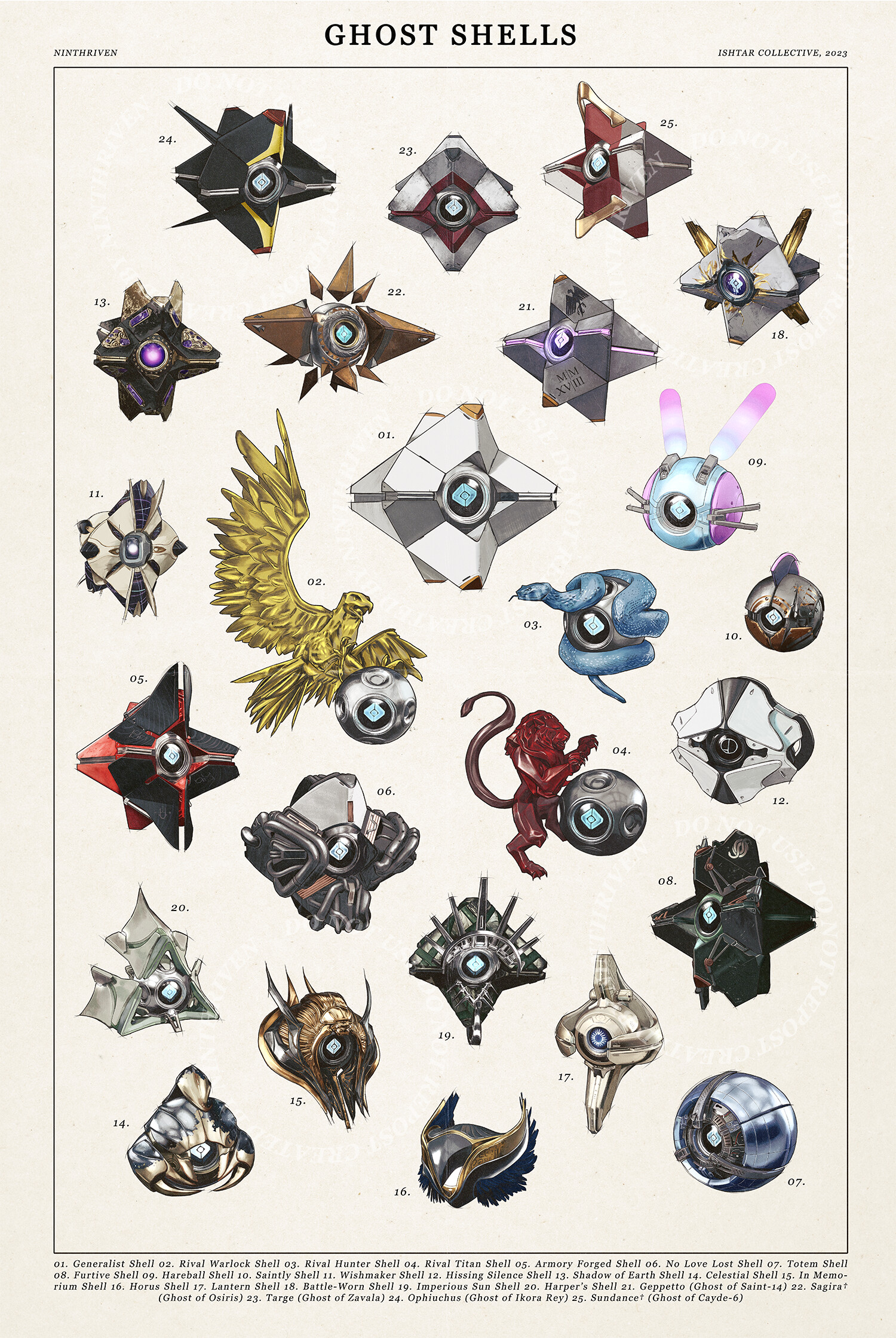 ArtStation - Ishtar Collective Ghost Poster