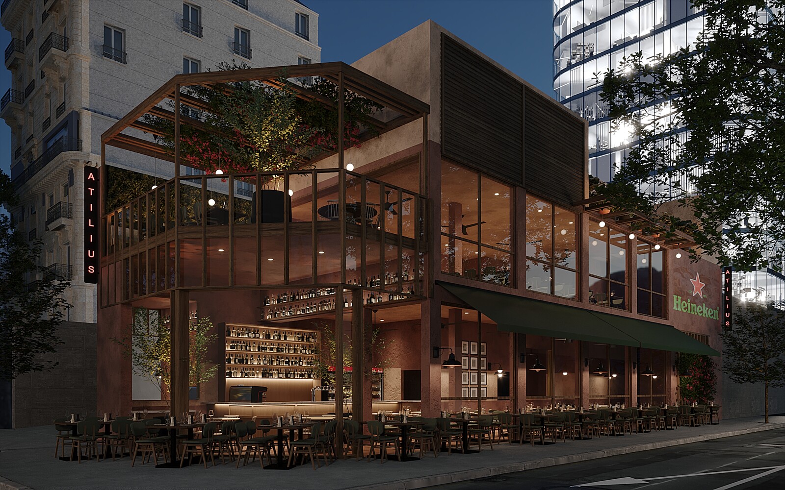 Bruno Pires - Restaurant I Brazil I CGI