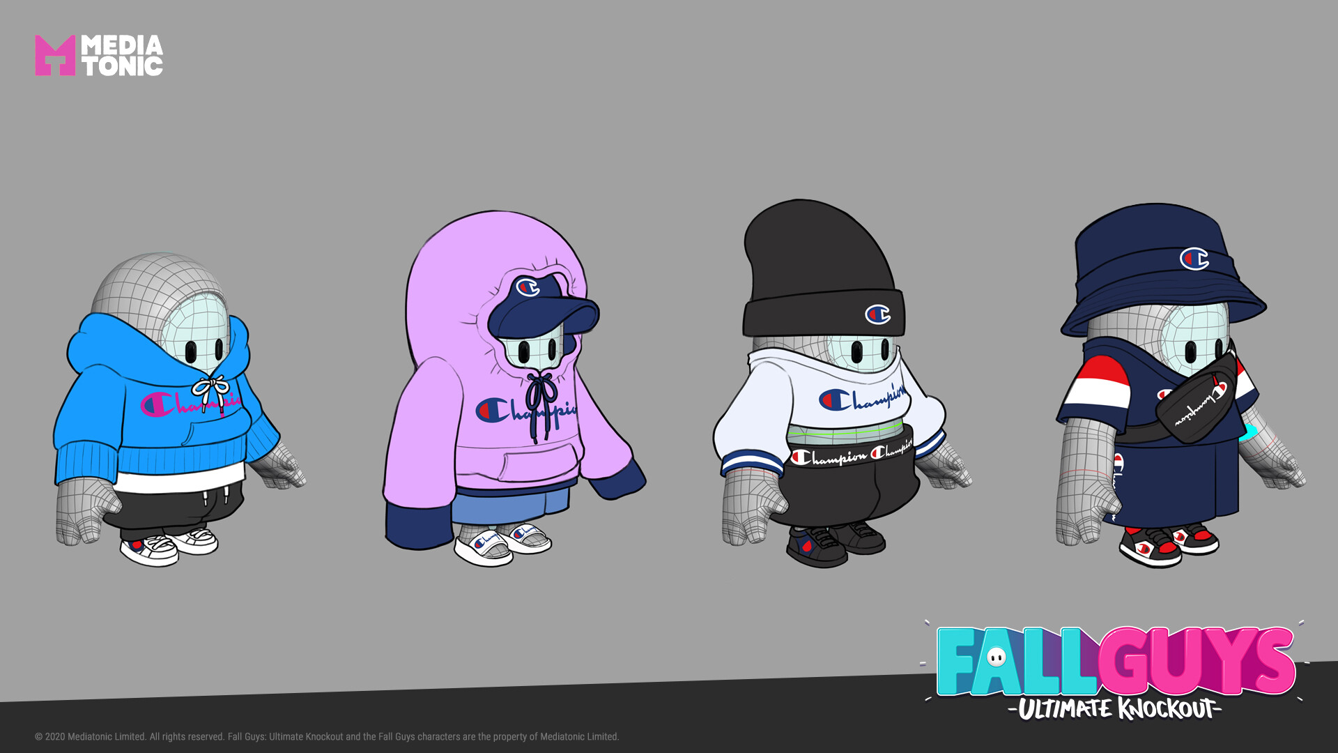 Jiyoung Ha - Fall Guys IP Costume works