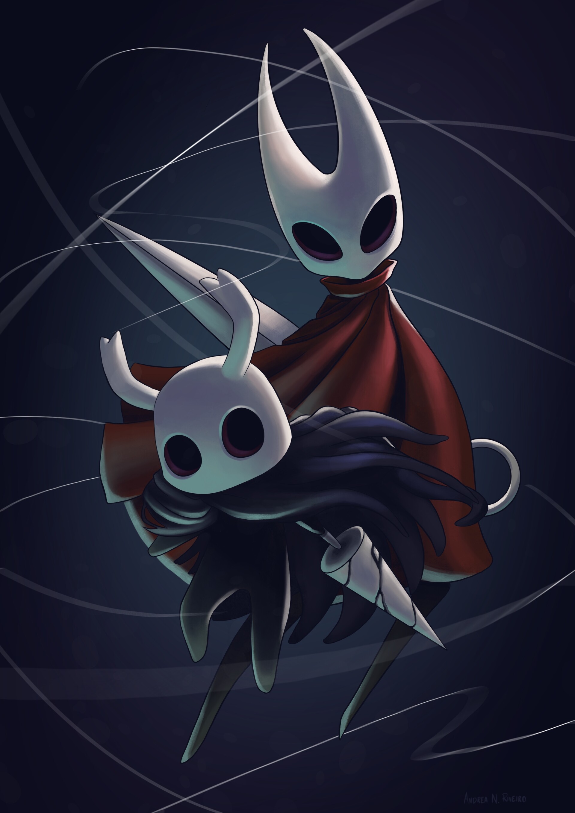 ArtStation - Hollow Knight and Hornet