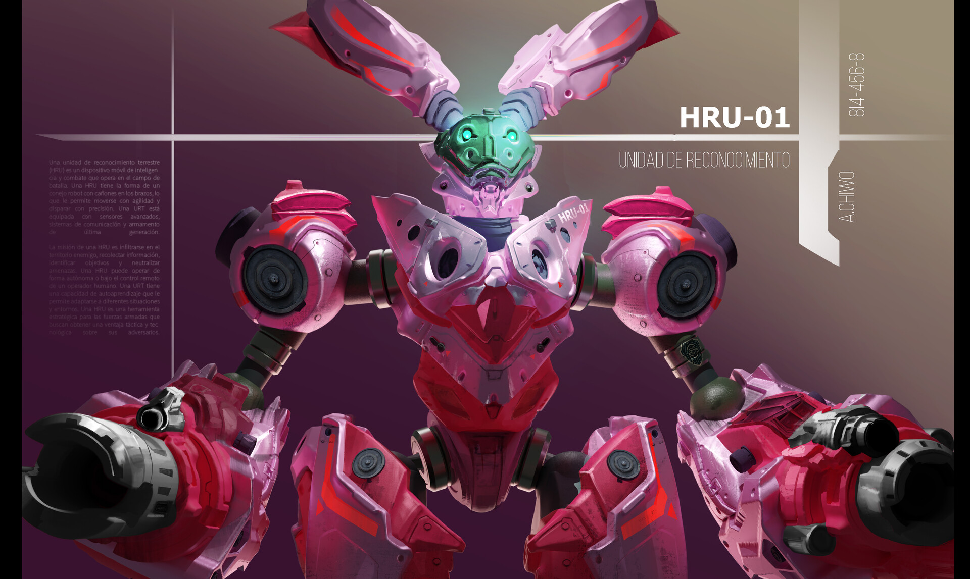 ArtStation - Bunny Mech - reconnaissance unit