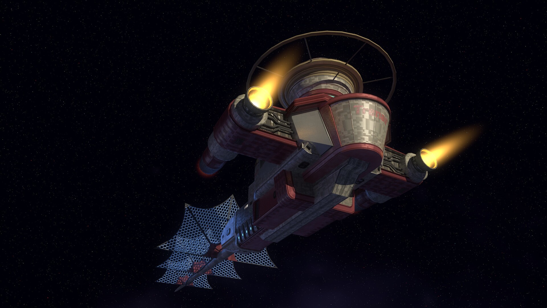 DmitryRAVEN - Trenar, Wayfarer-class science ship (fan design)