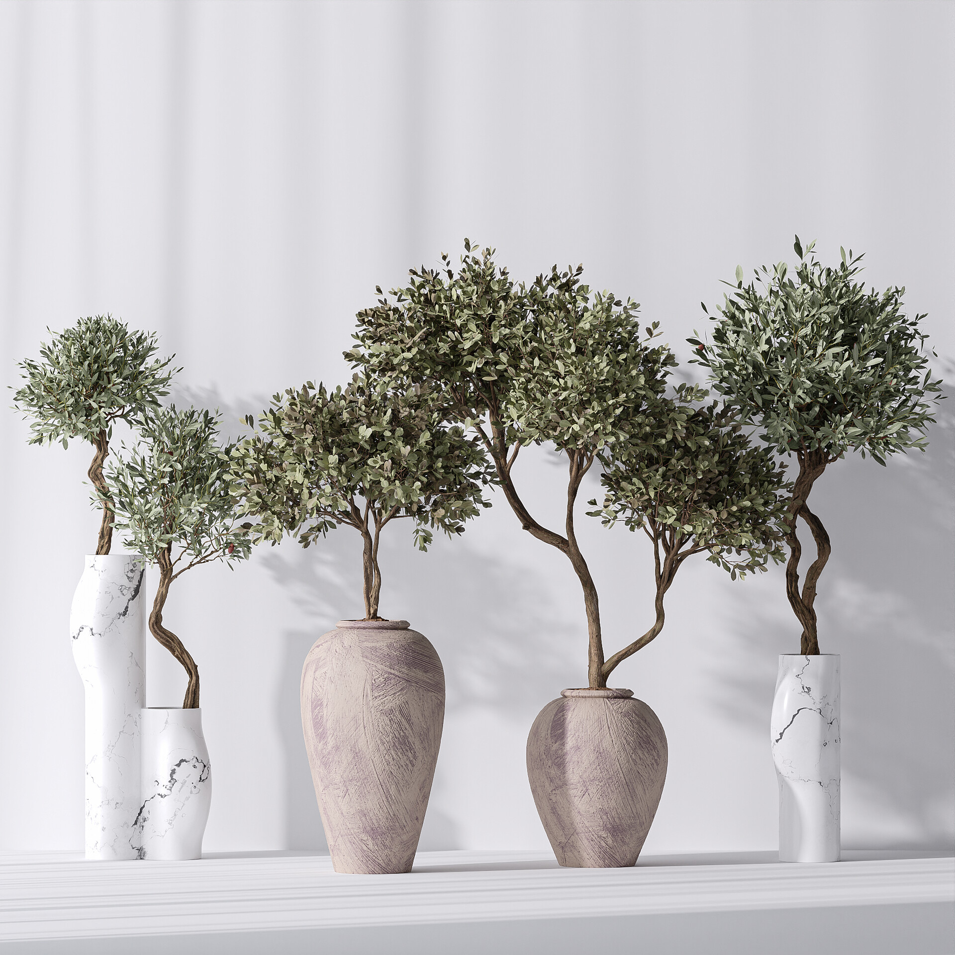 ArtStation - Mission Olive Tree Indoor Vase 02