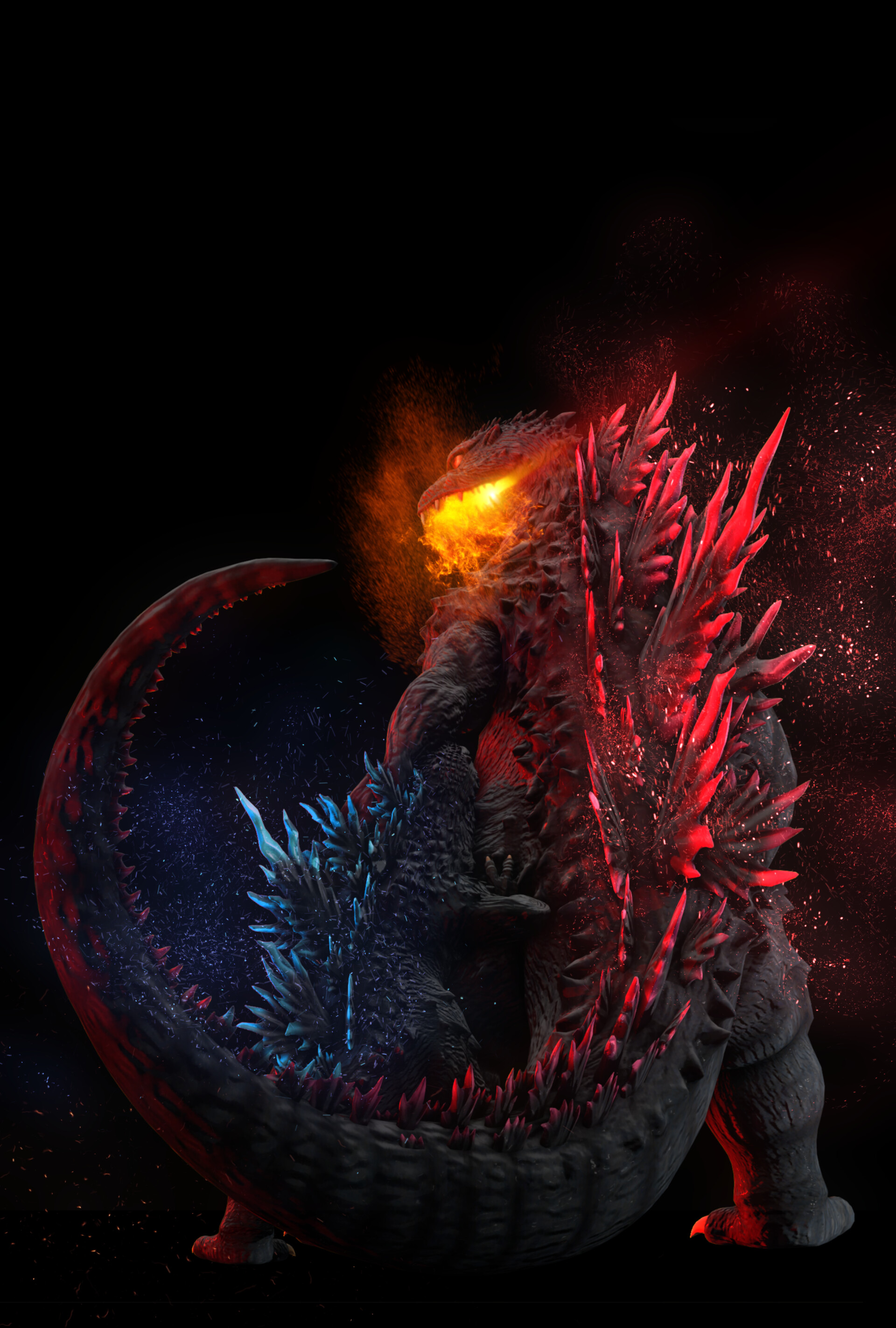 ArtStation - Godzilla Poster