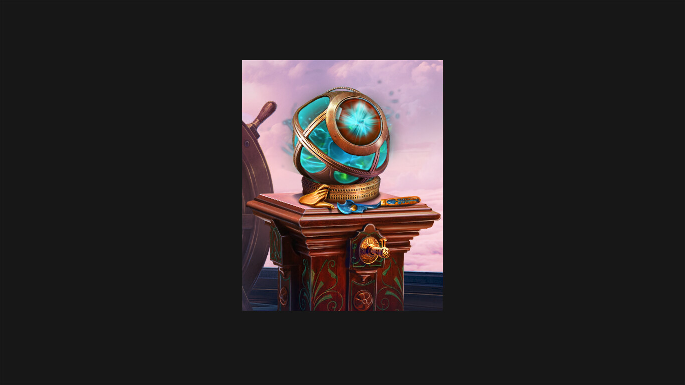 ArtStation - The magic sphere... I wonder what's inside?