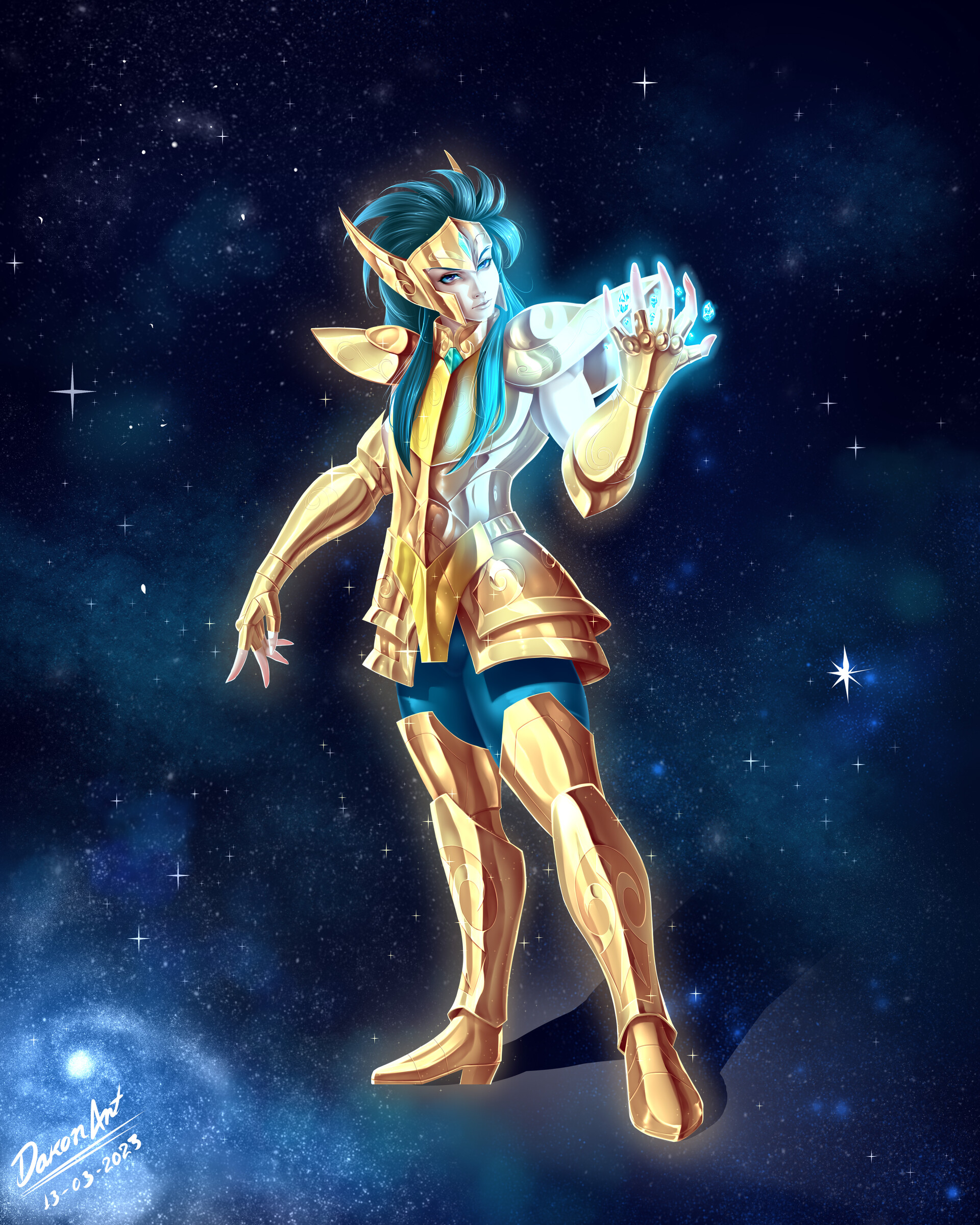 ArtStation - Camus of Aquarius