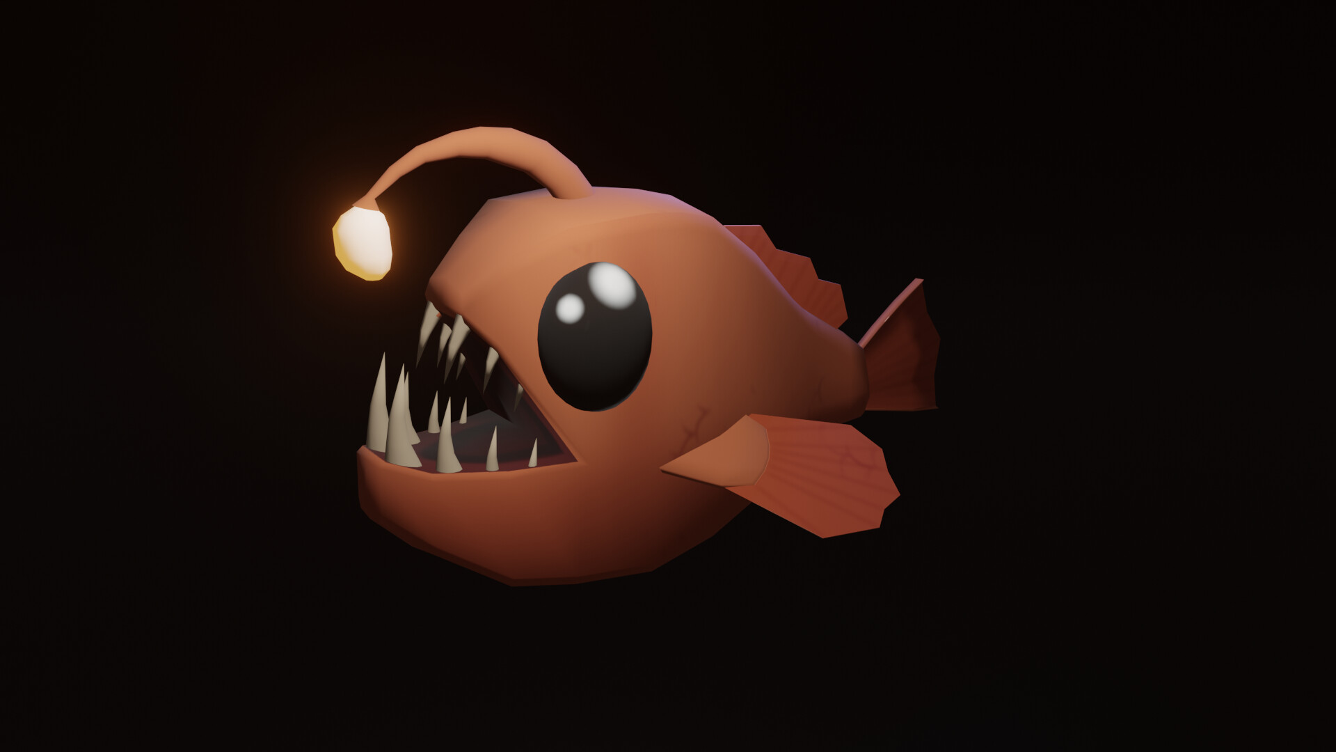 cute angler fish