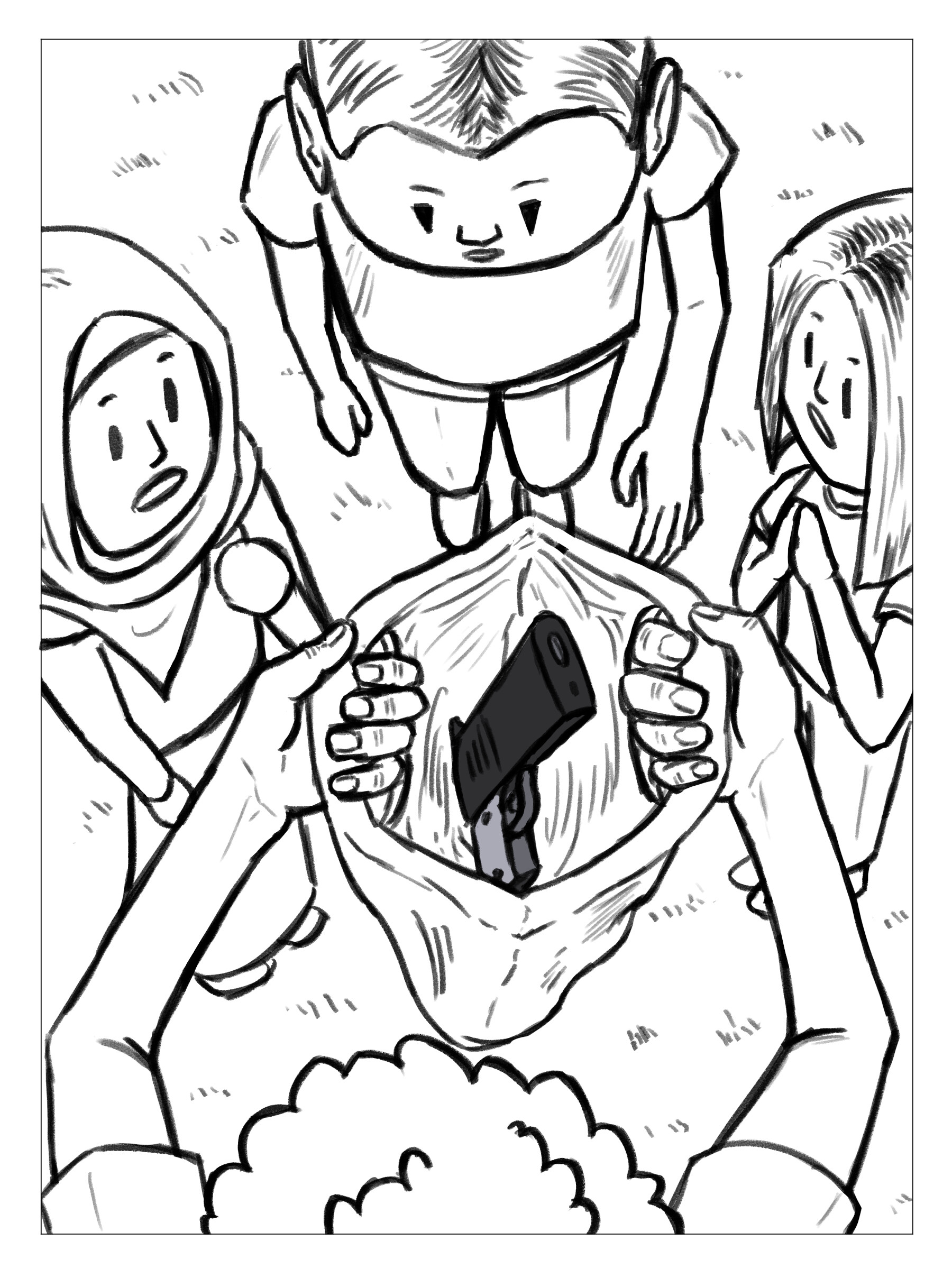 violent coloring book