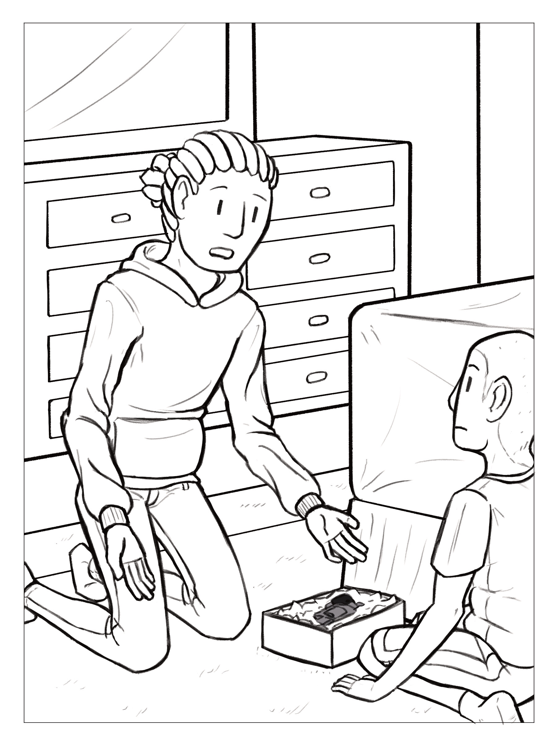 makayla coloring pages