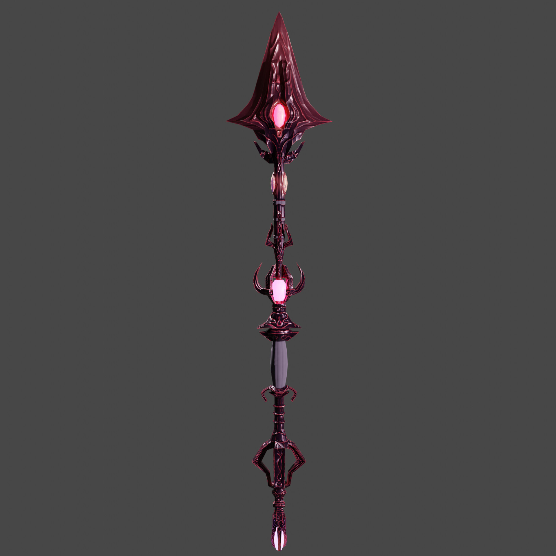 ArtStation - Game asset creation practice - Dark spear