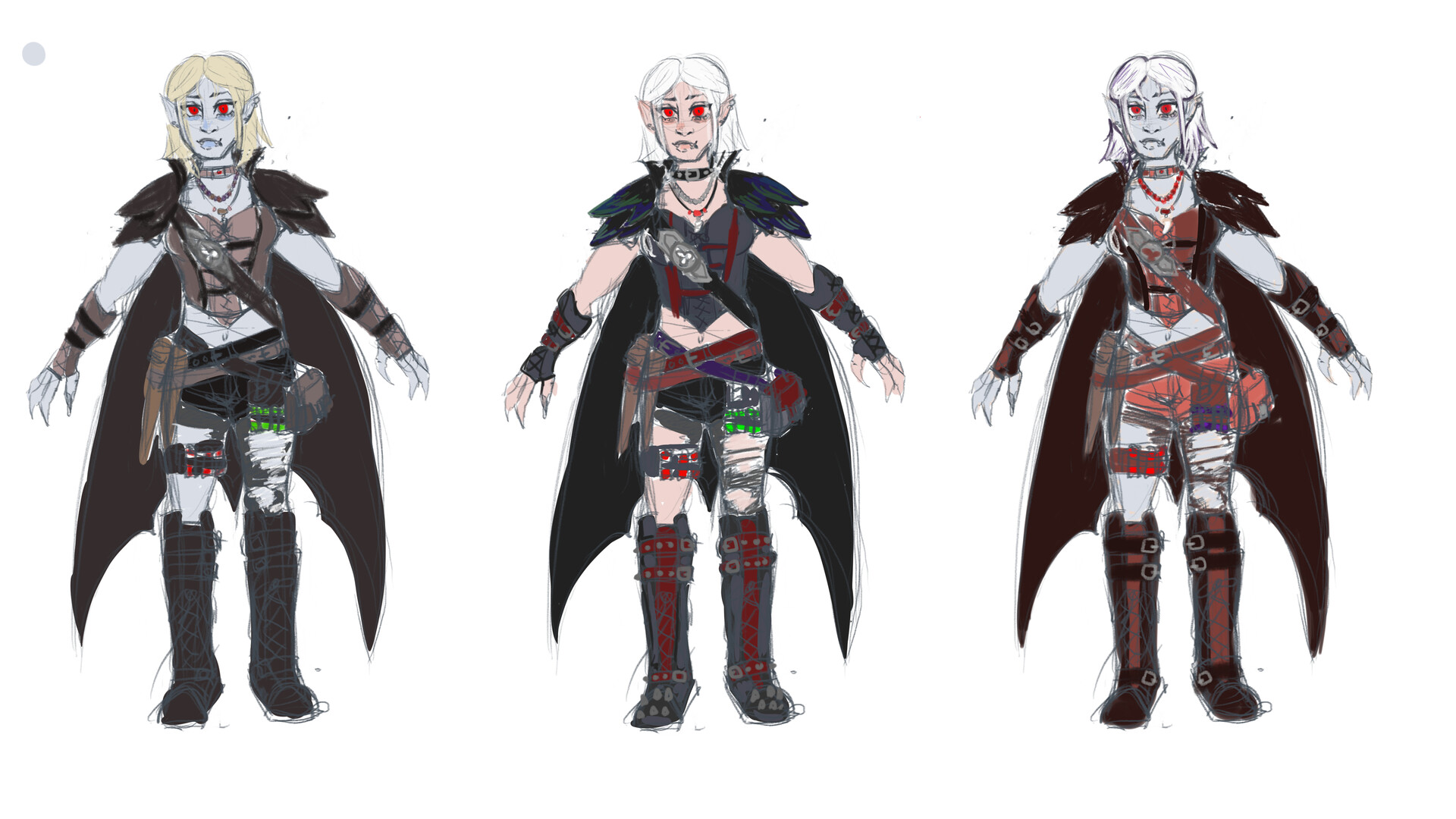 Isabel Blaskovich - Gothic Character Concepts