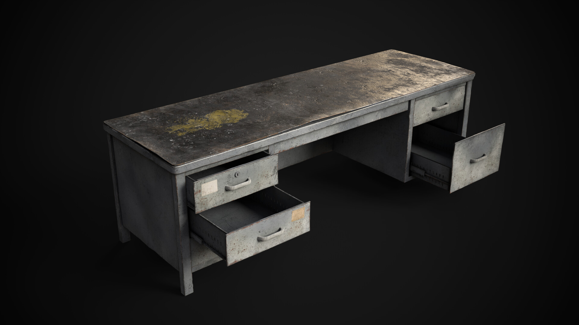 ArtStation - Dusty desk