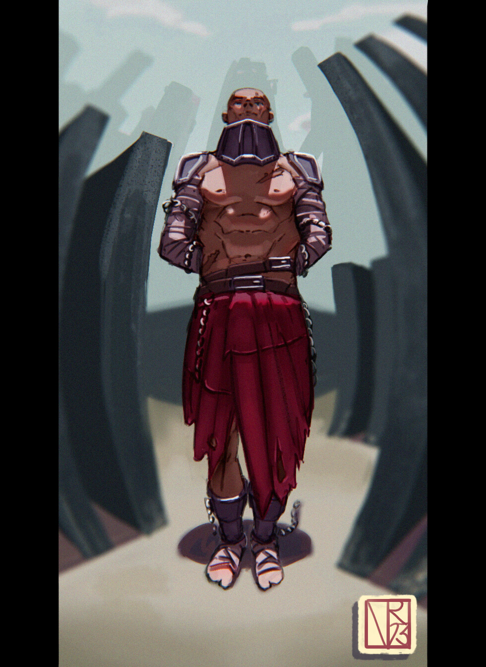 ArtStation - 4 Point Perspective Character Drawing