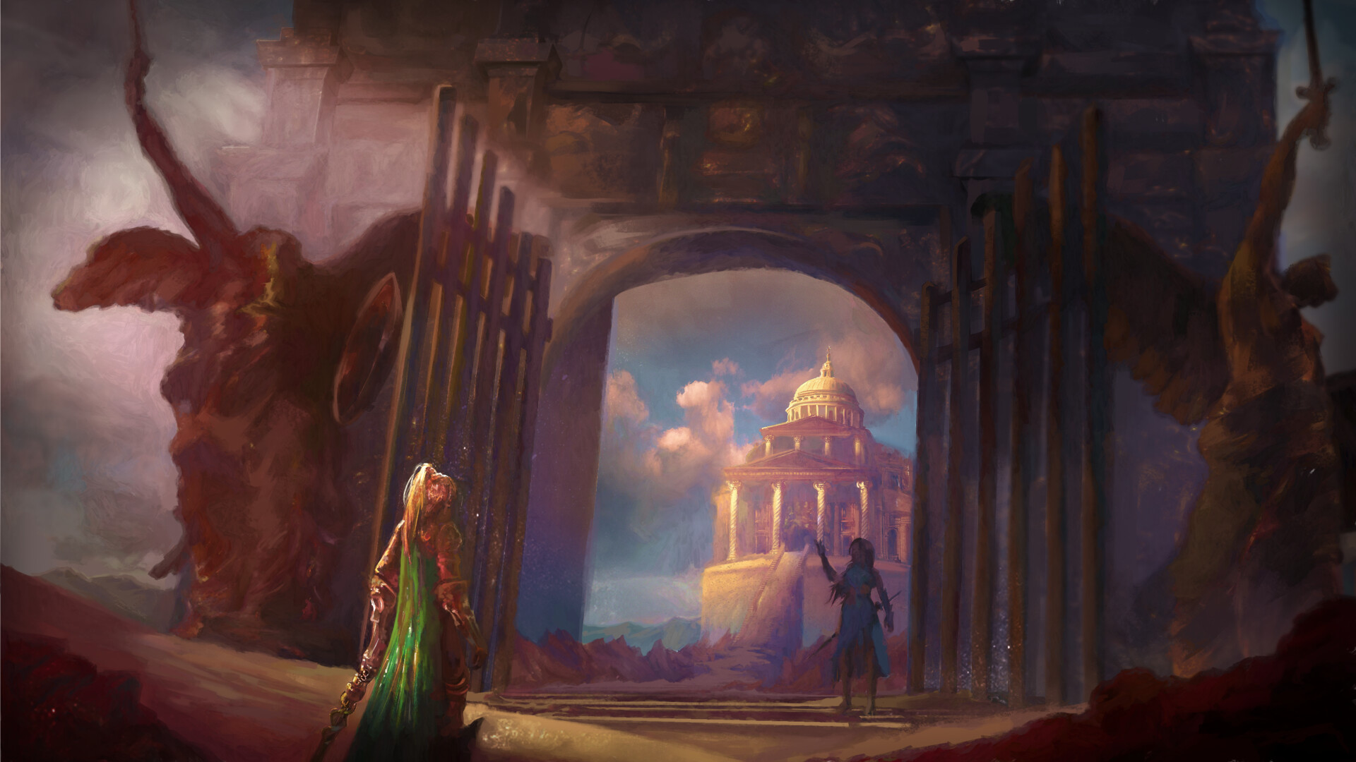 ArtStation - Angelic fortress