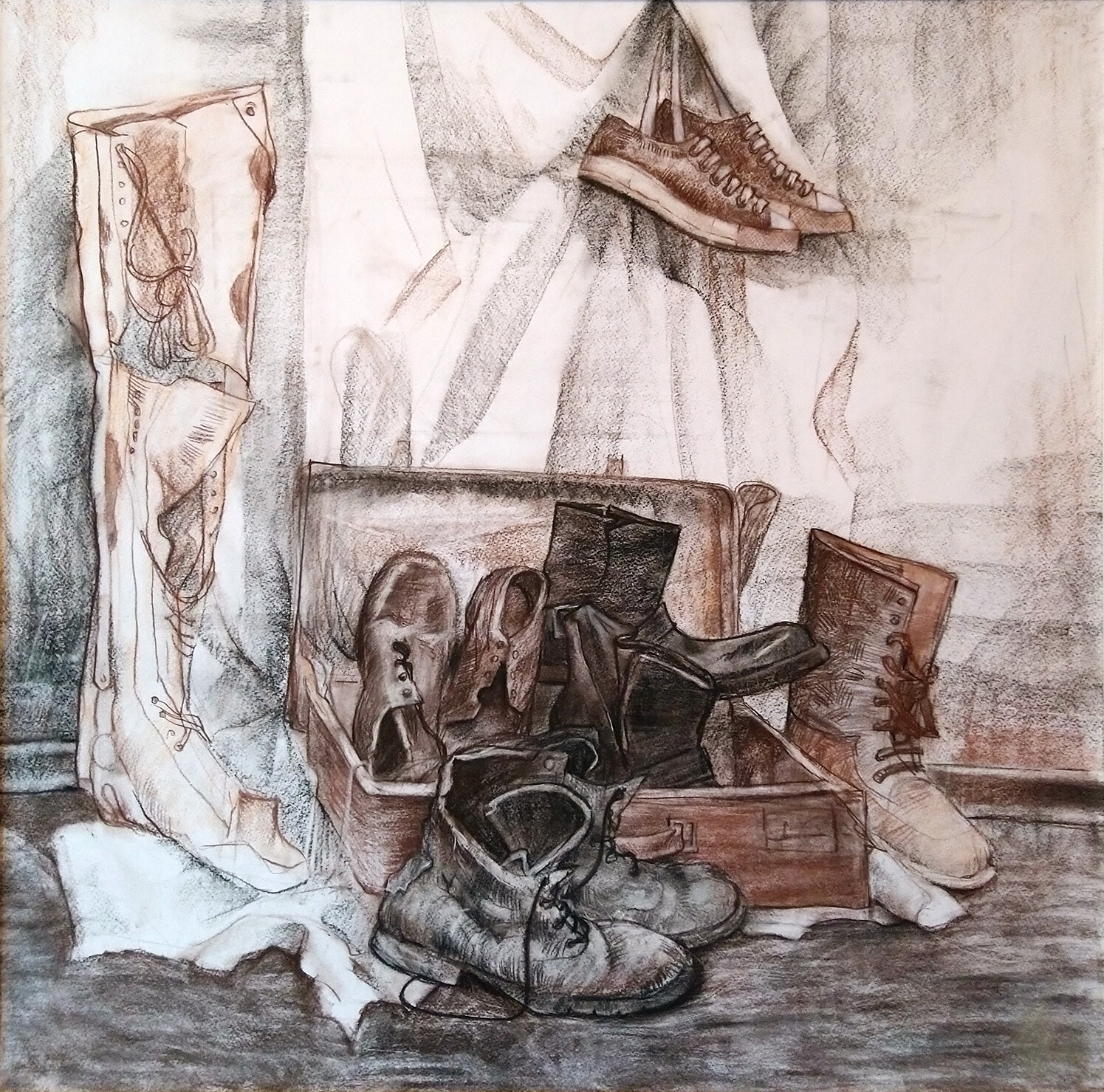 ArtStation - Boots study 2019