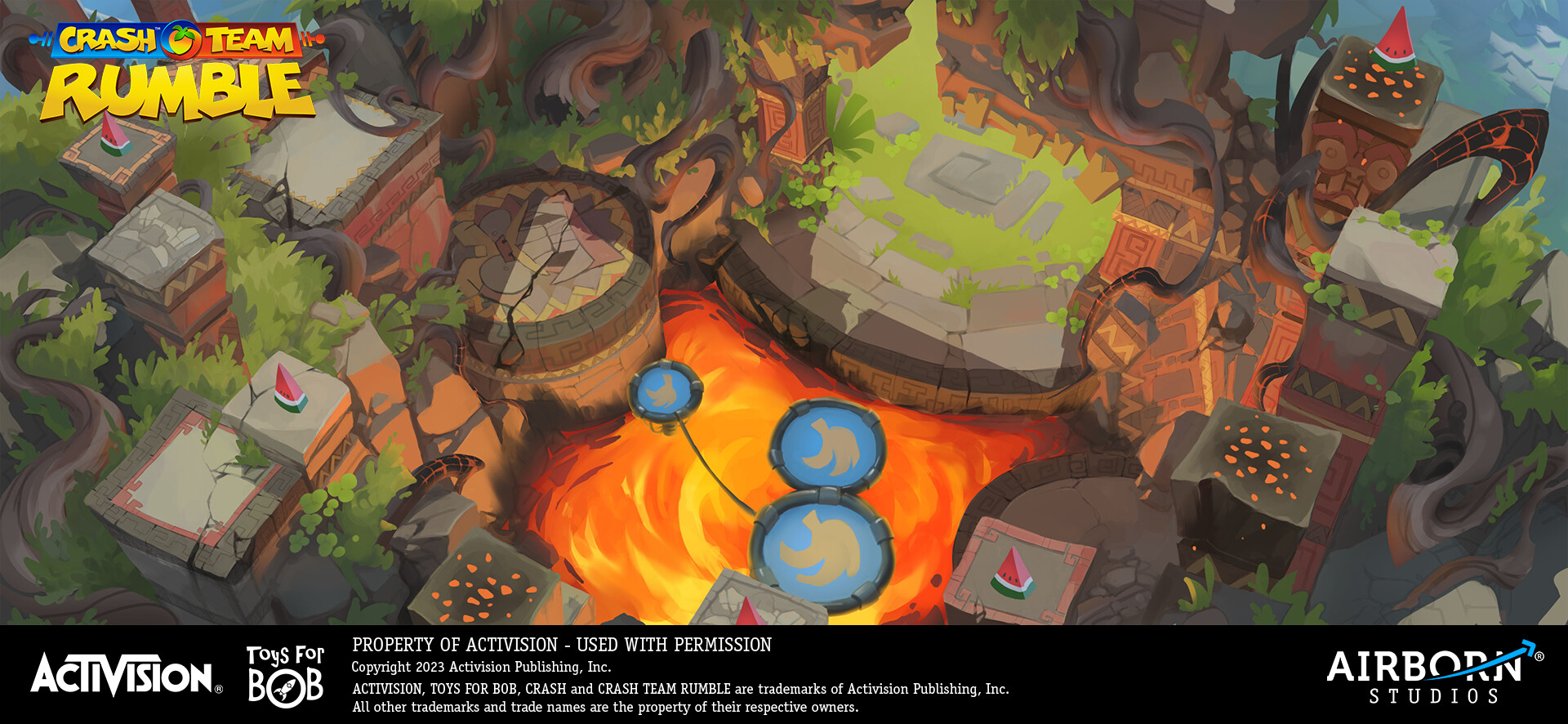 Ilka Hesche - Crash Team Rumble Concept Art