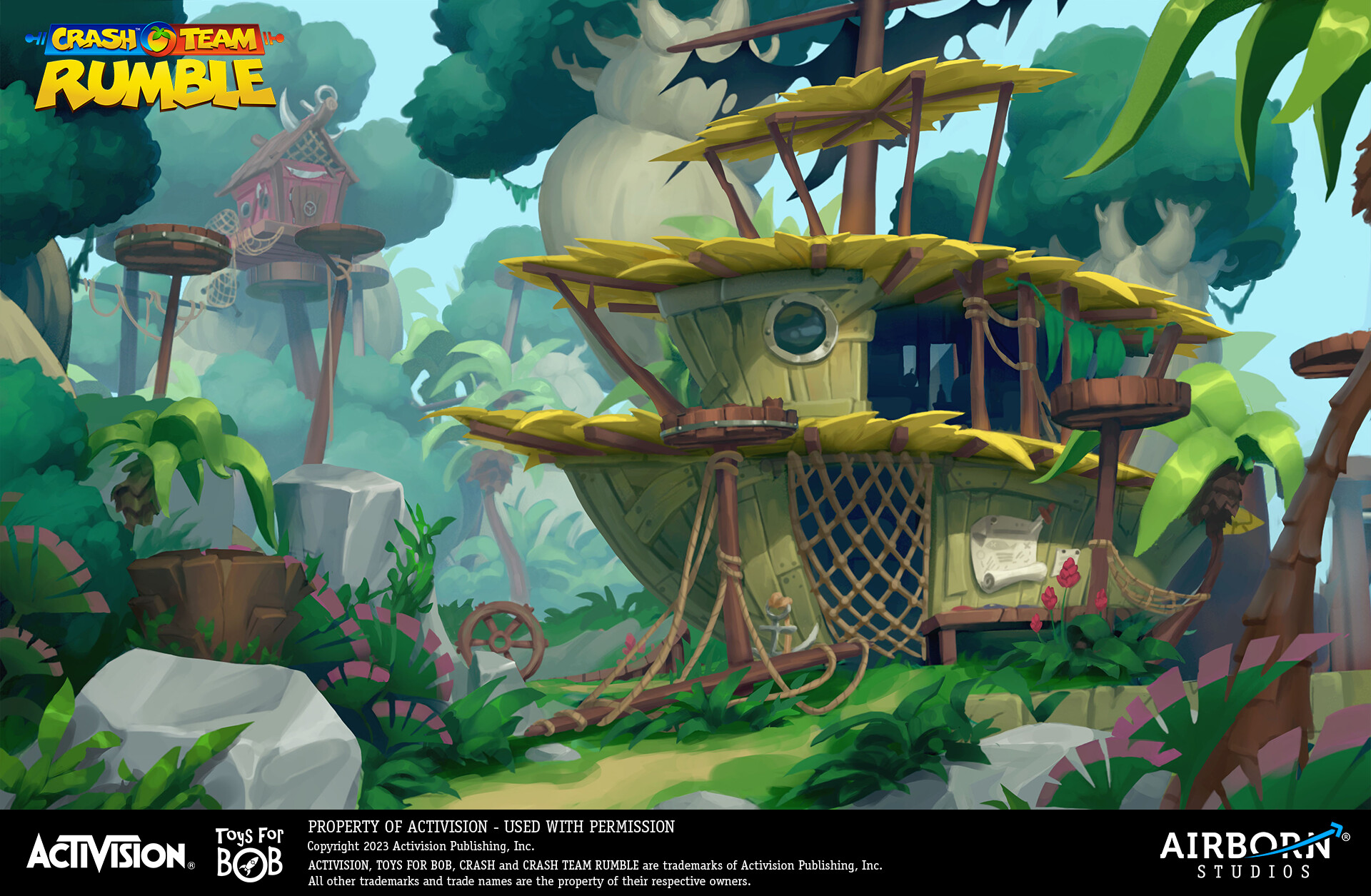 Ilka Hesche - Crash Team Rumble Concept Art