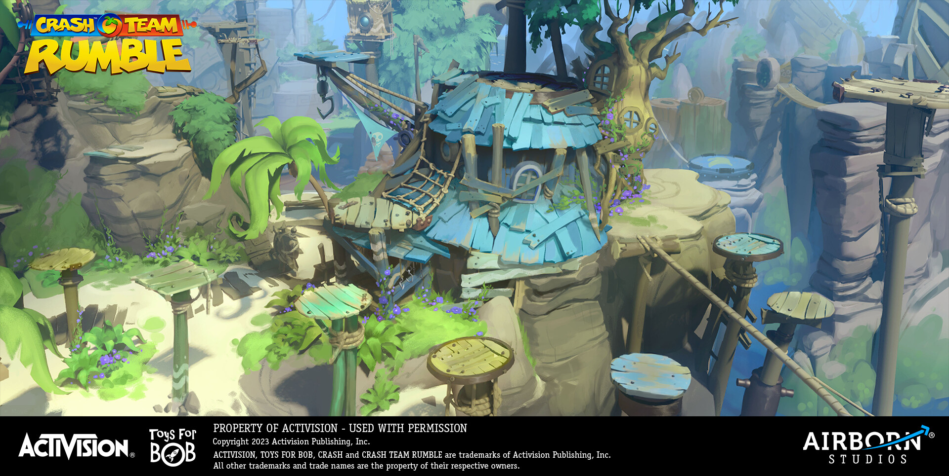 Ilka Hesche - Crash Team Rumble Concept Art
