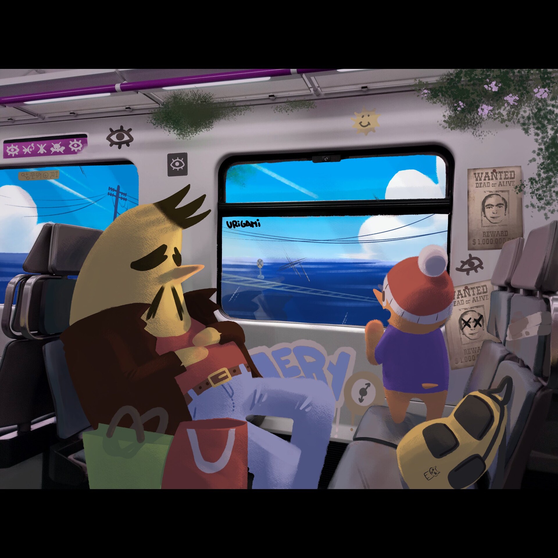 ArtStation - Train from overseas