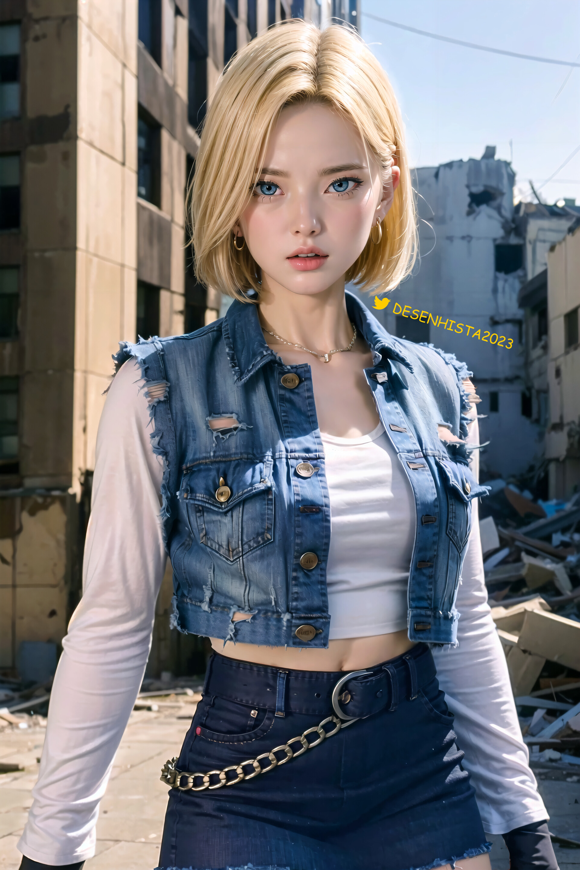 ArtStation - Android 18 (Realistic) | Dragon Ball Z