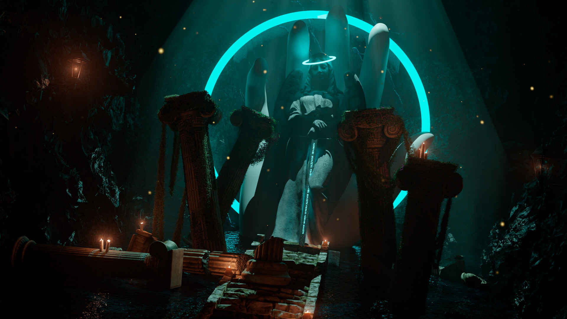 ArtStation - Temple of knowledge