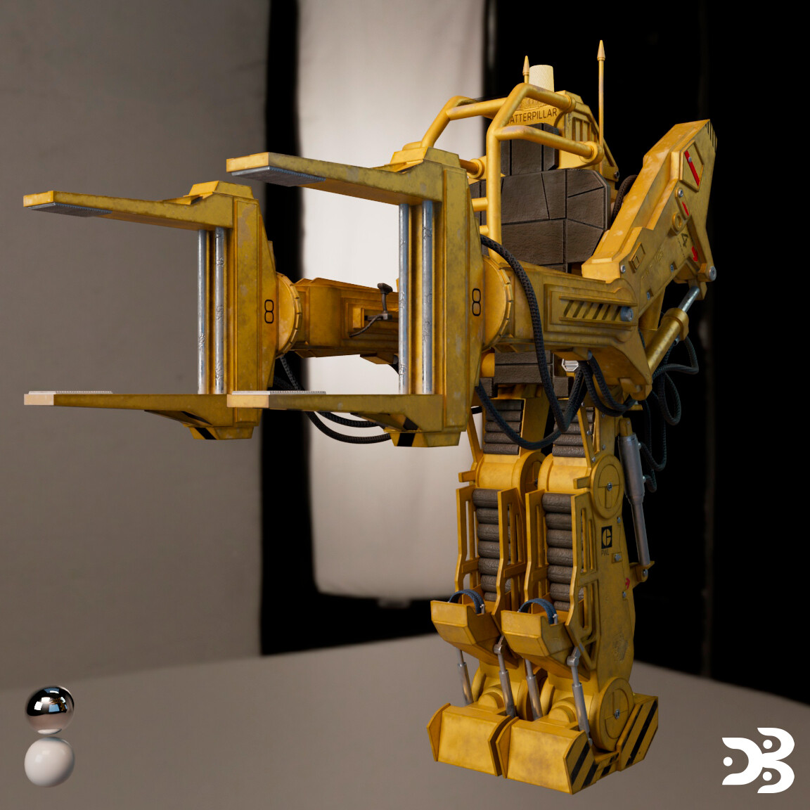 ArtStation - Powerloader from Alien 2