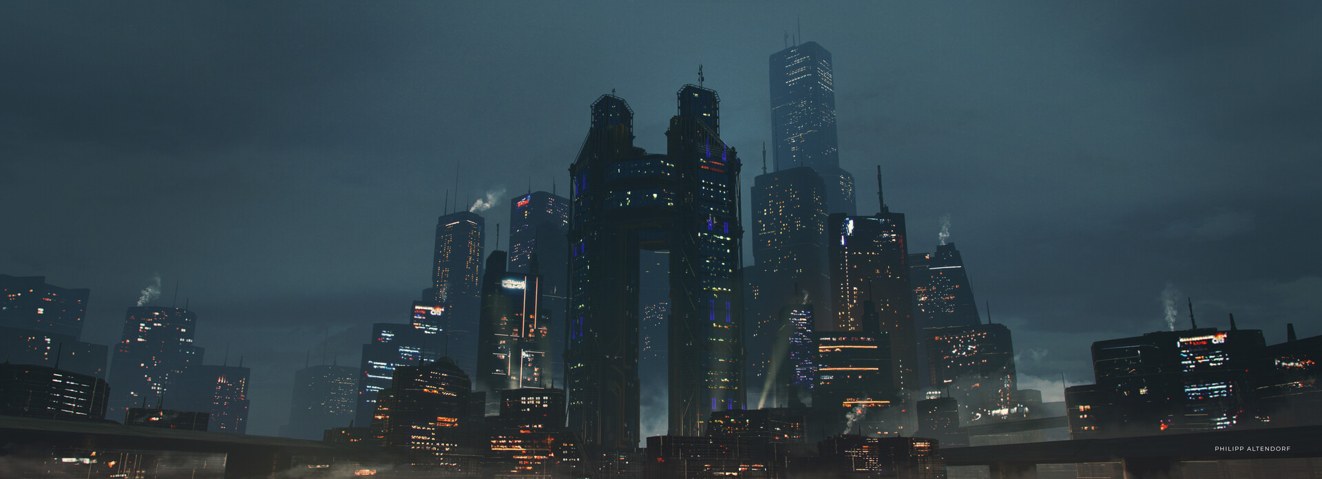 ArtStation - Cityscapes - Night