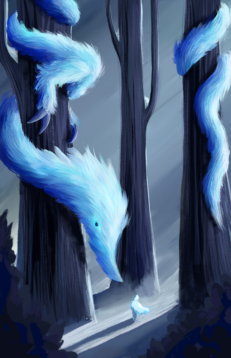 ArtStation - Abominable Snow Wyrm