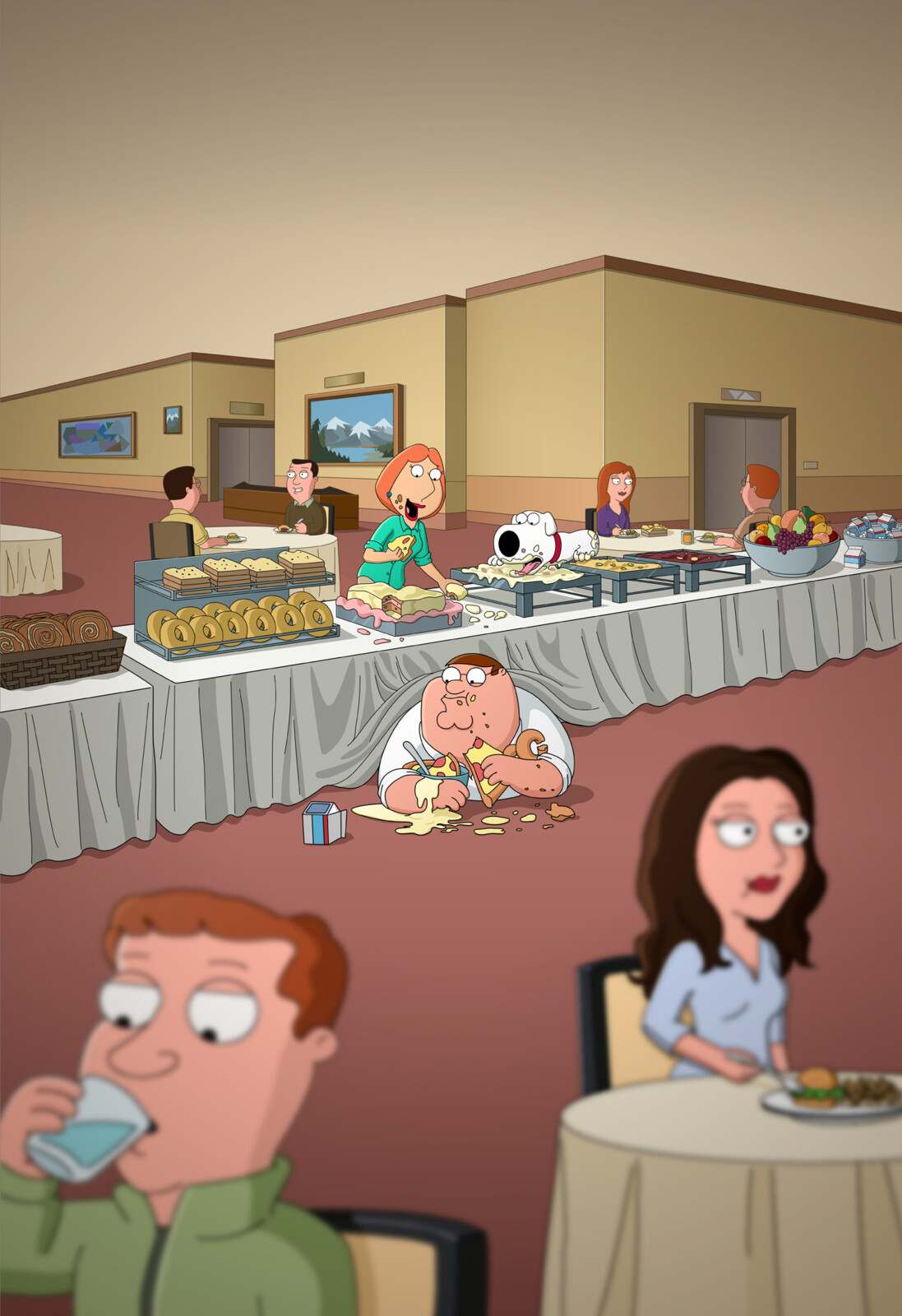 GameVision Studios - Illustrations for Family Guy Freakin Mobile Game