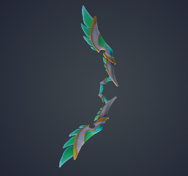 ArtStation - HandPainted Sky Bow