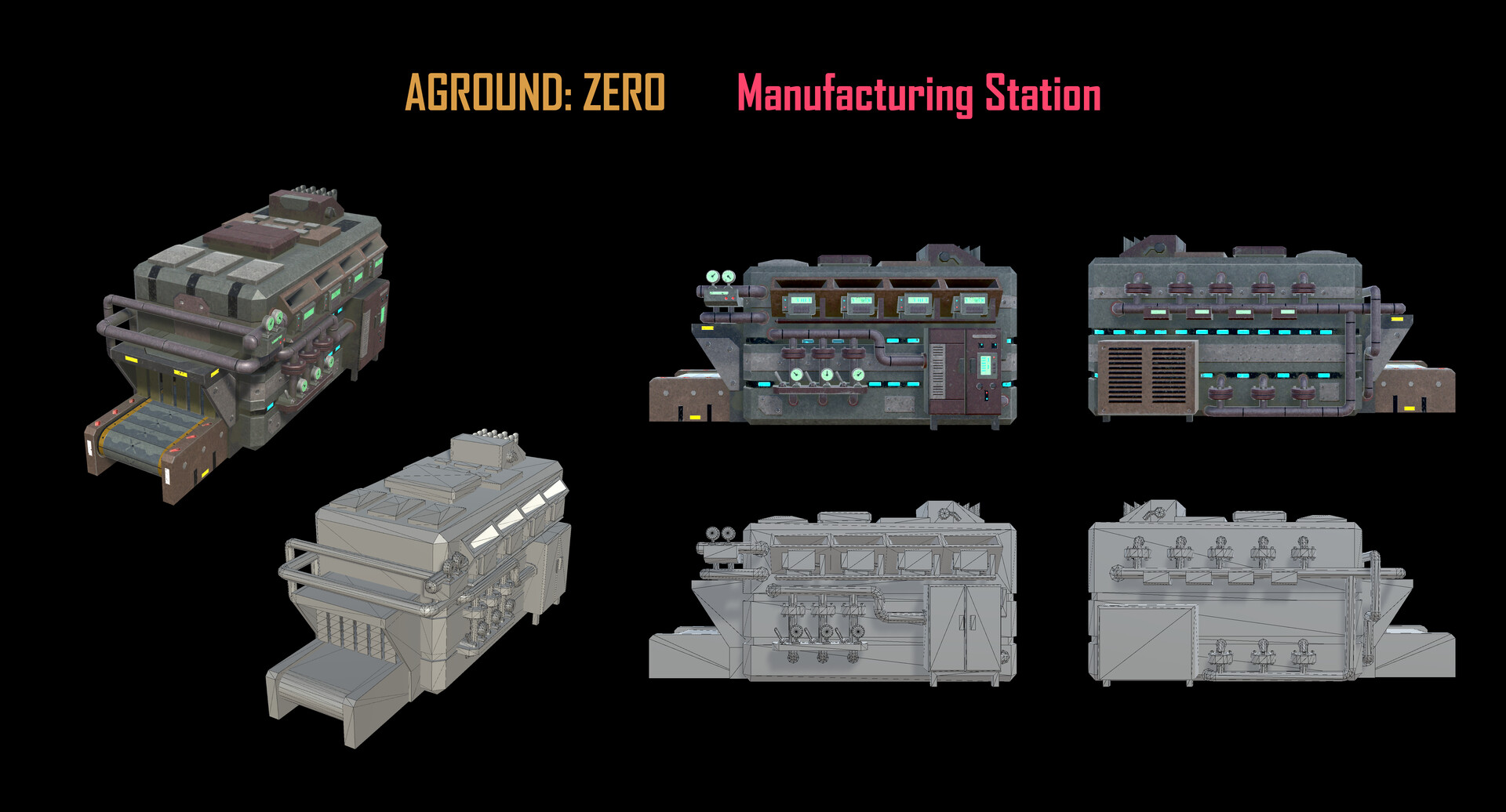 Ben Mordue - AGROUND: Zero - Workstations