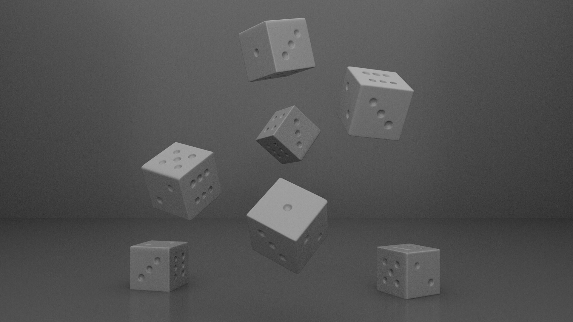 ArtStation - Pipped Dice 3D Model