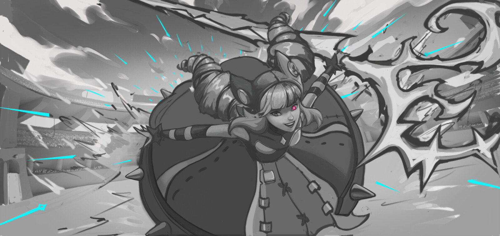 Owlen - Soul Fighter Gwen - FANART