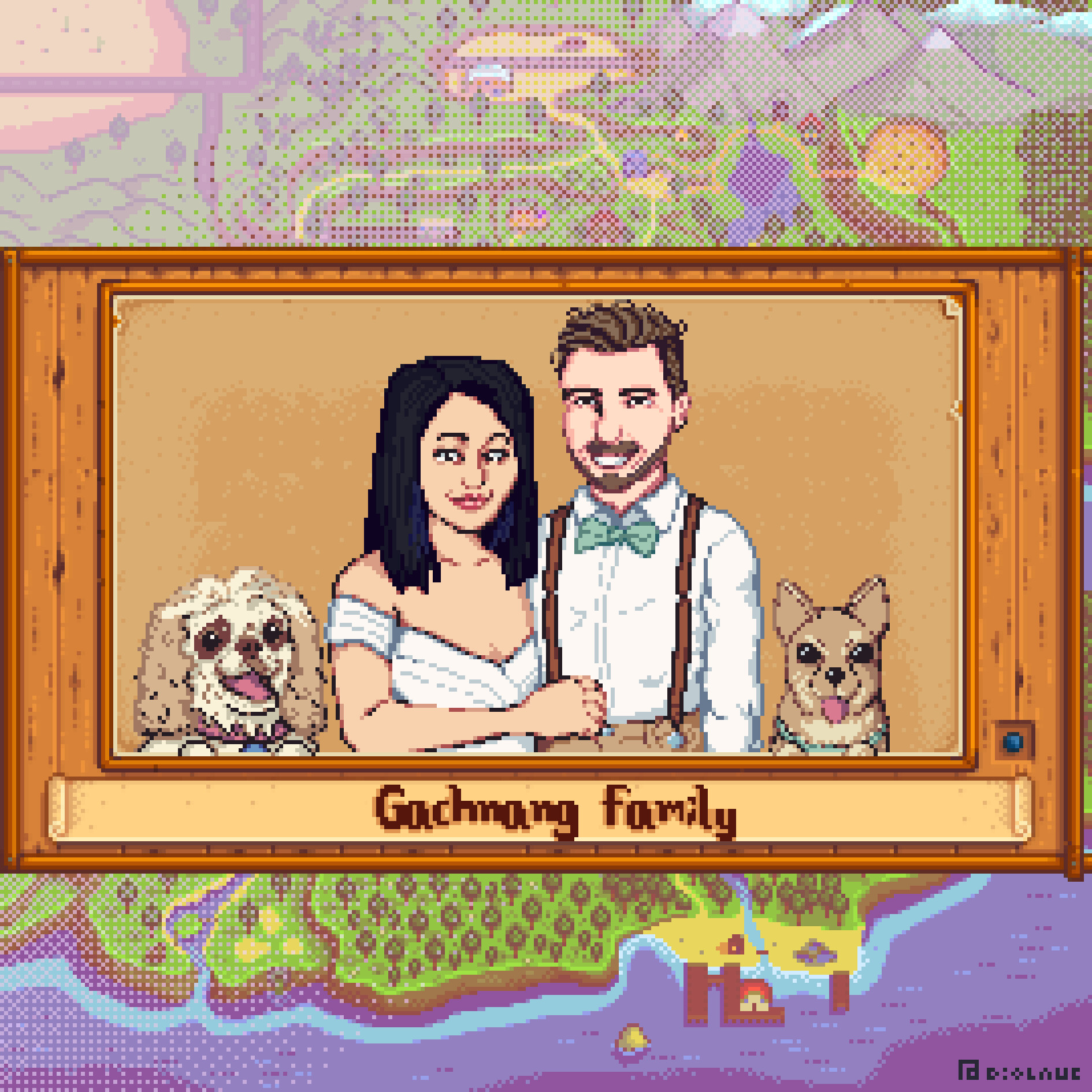 ArtStation - Stardew Valley Portrait Commissions