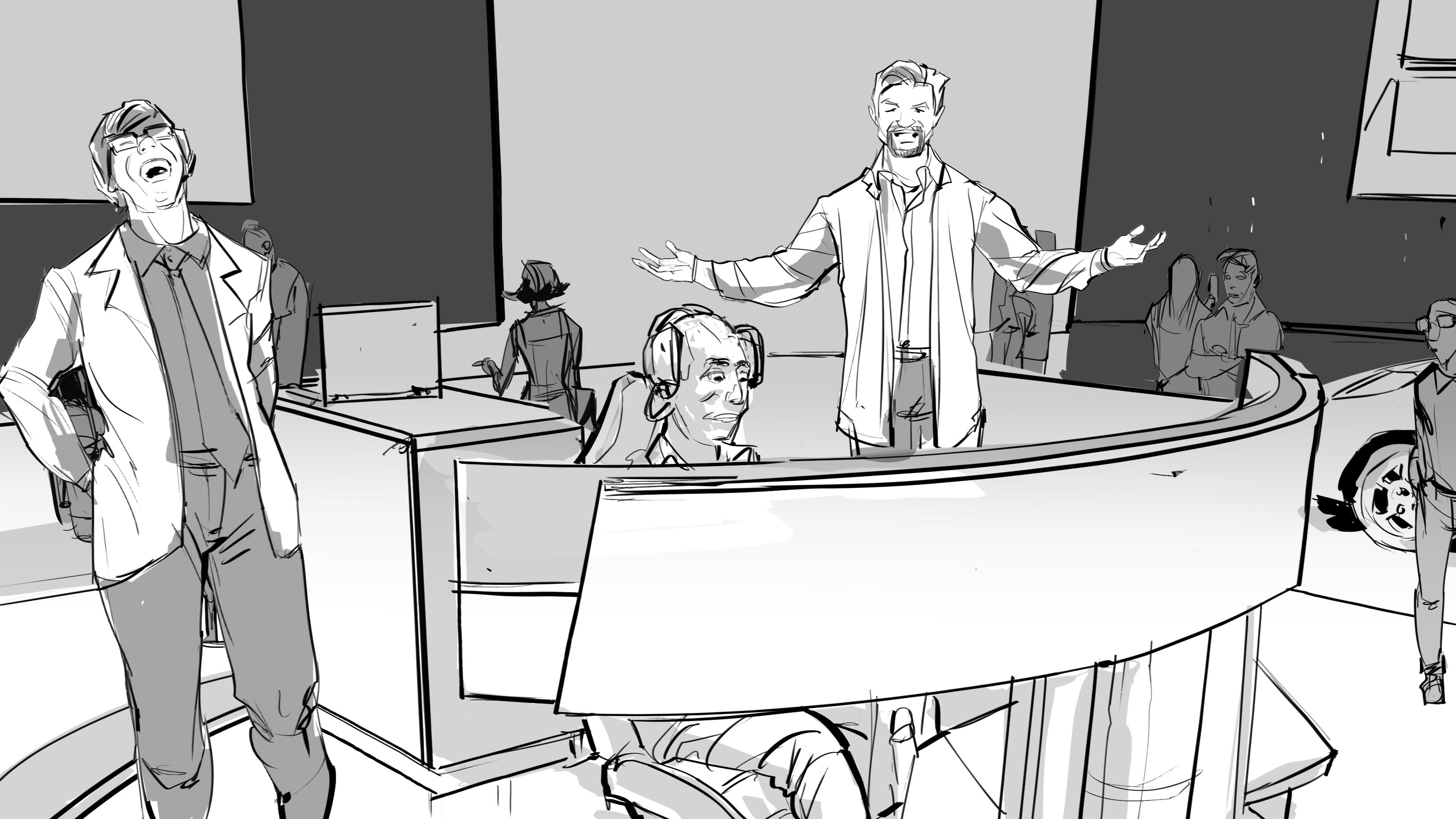 Charles Ratteray [ DRAW MY MOVIE .COM ] - Advertising- storyboard