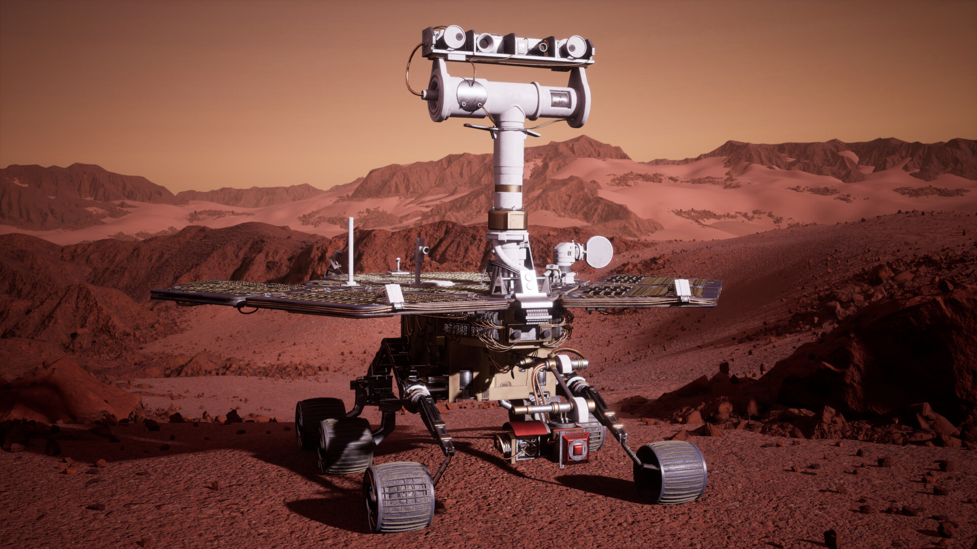 Mars Rover Spirit Status