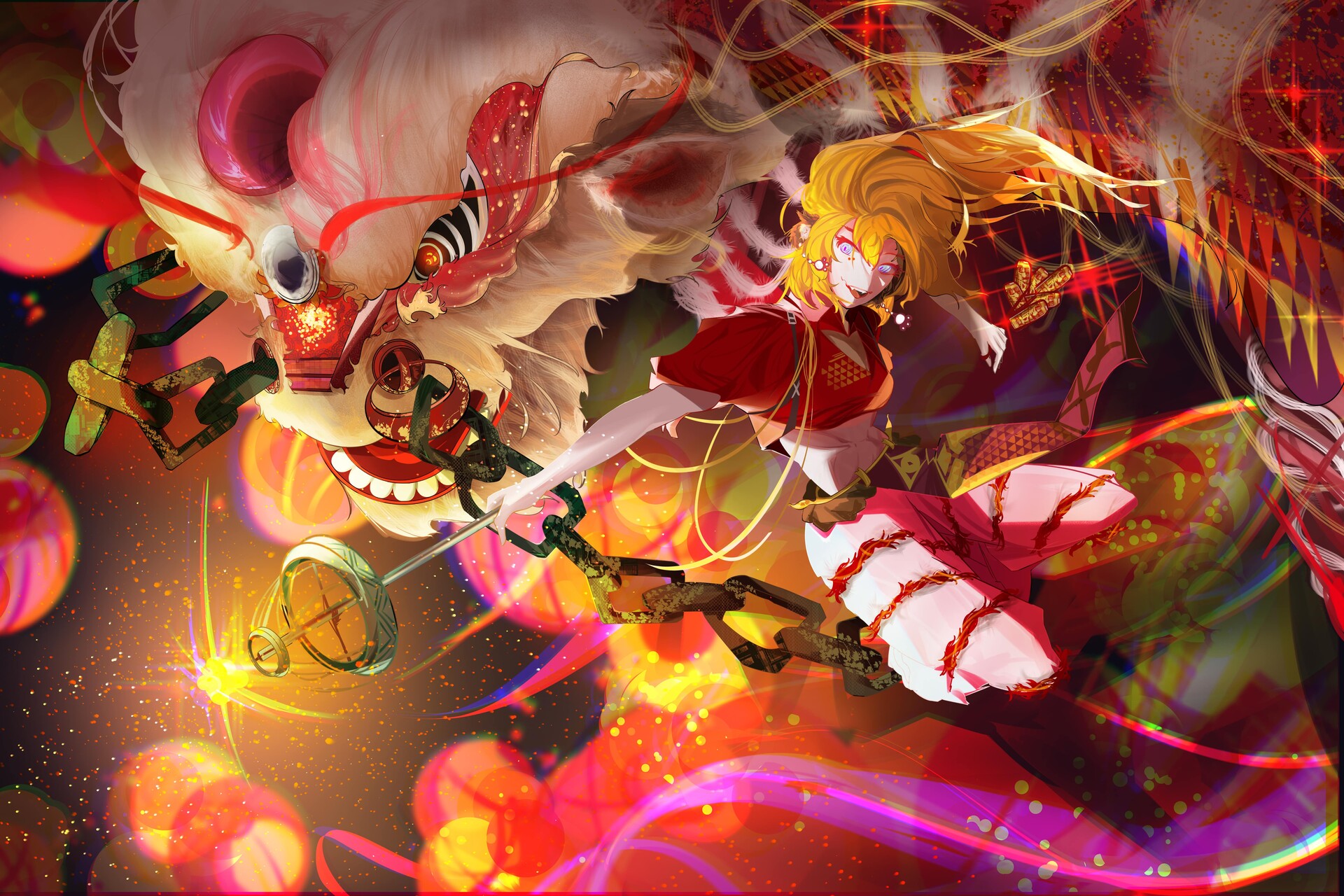 ArtStation - DnD Character Concept: Lion Dancer