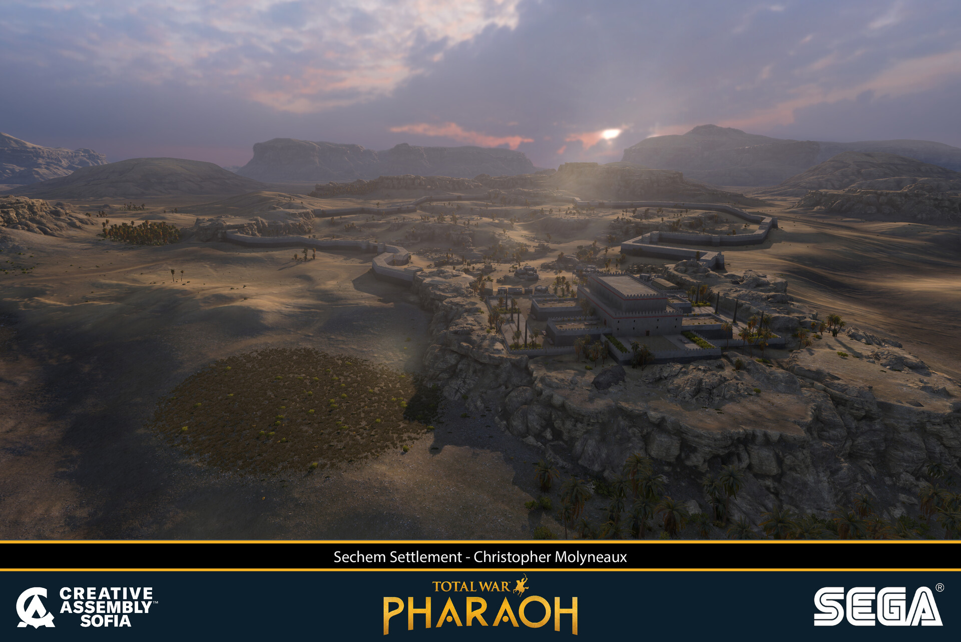 ArtStation - Total War Pharaoh: Sechem Settlement