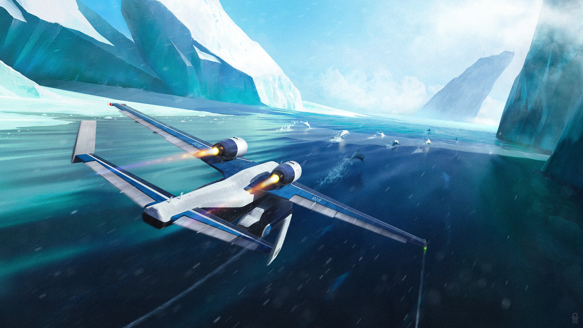 ArtStation - Hydroplane "Jaeger" concept