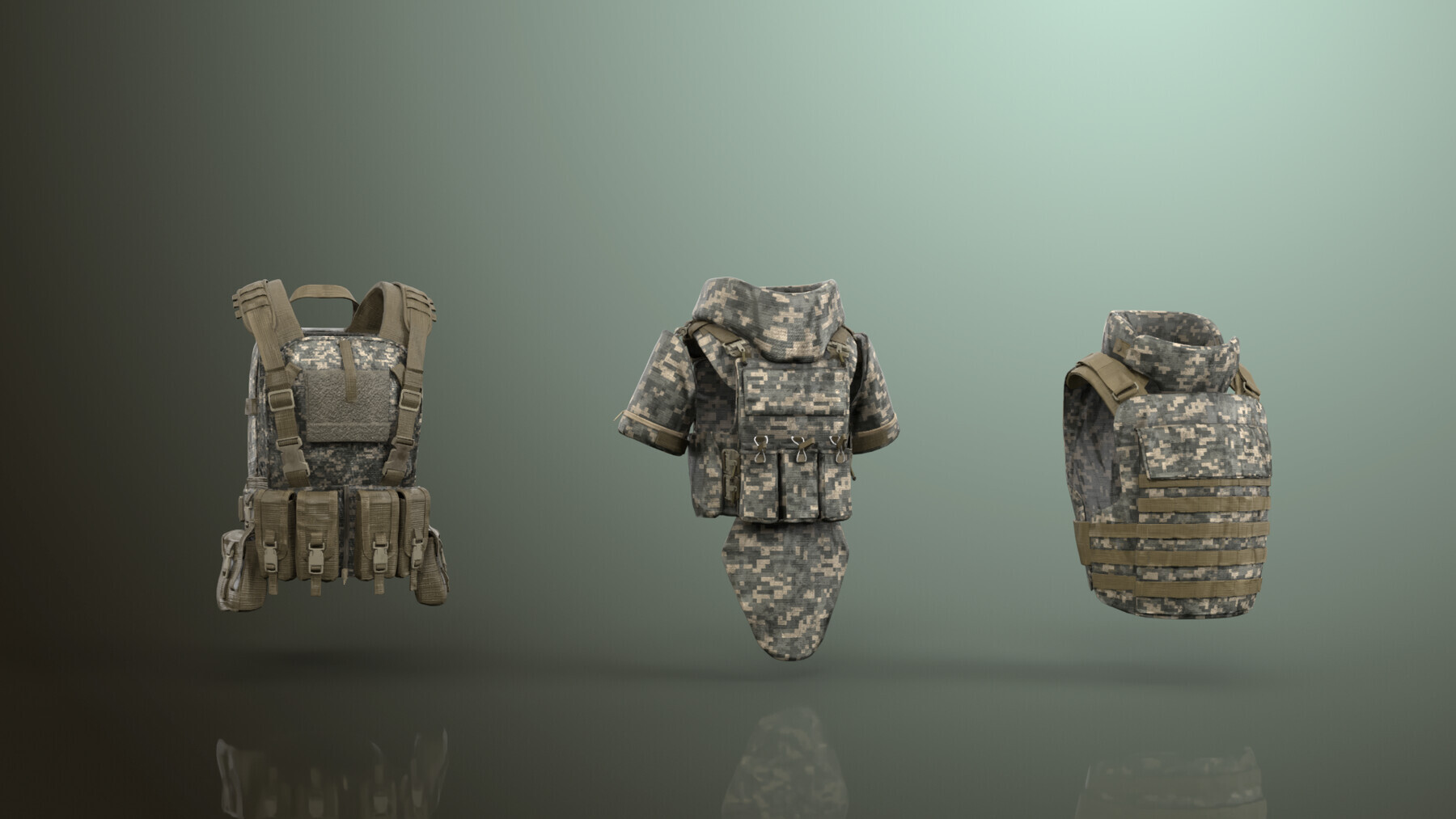 ArtStation - Tactical Body Armor Pack-1
