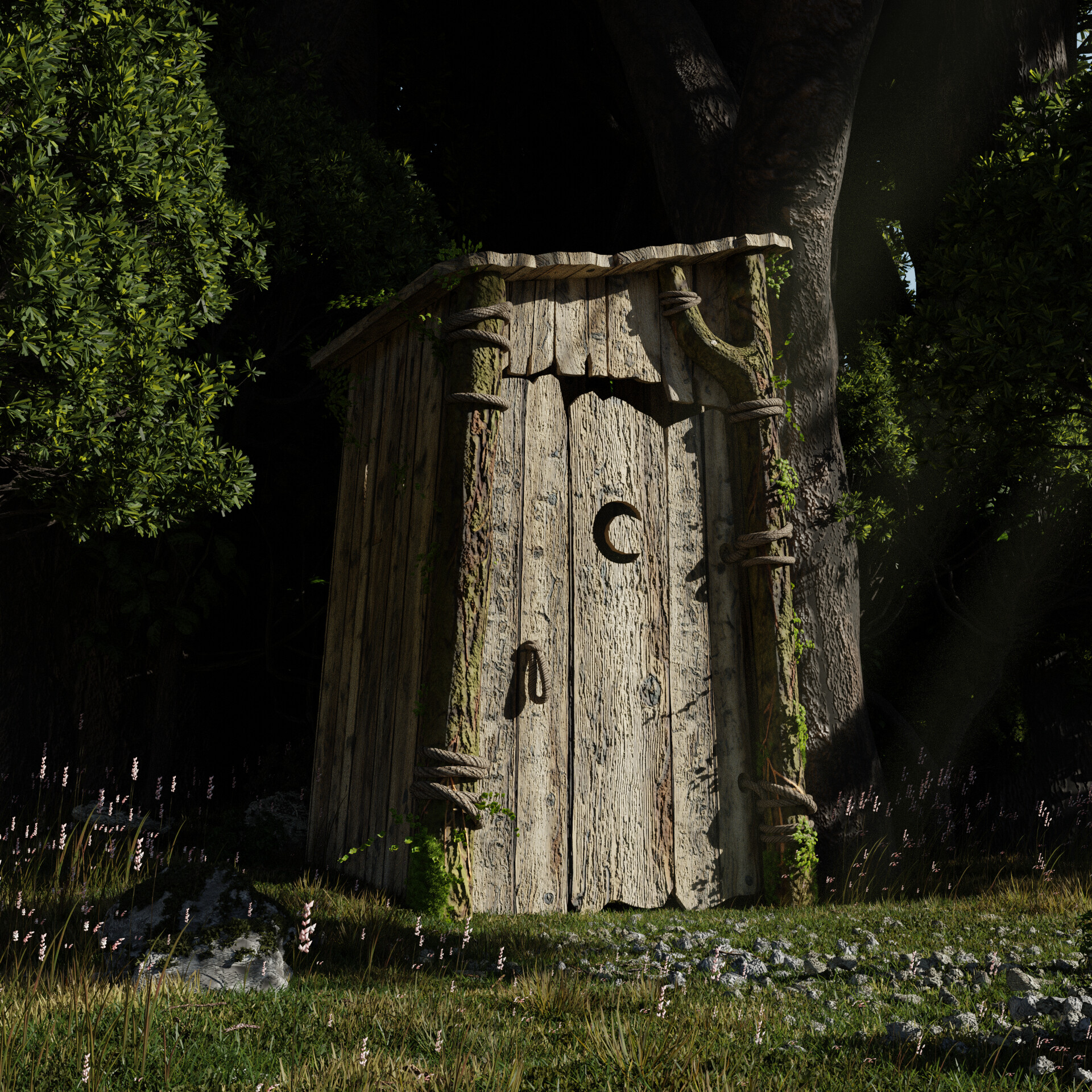 ArtStation - Shrek's toilet
