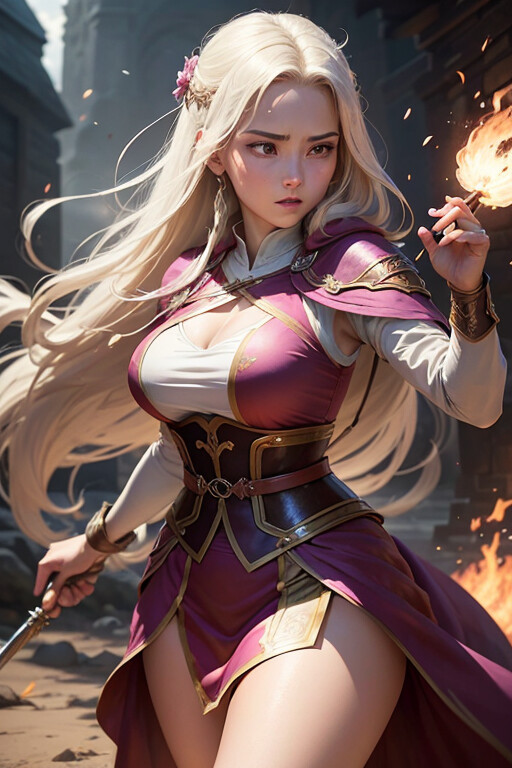 ArtStation - Title: "Sylva's Botanical Odyssey: A Tale of Nature's Triumph"