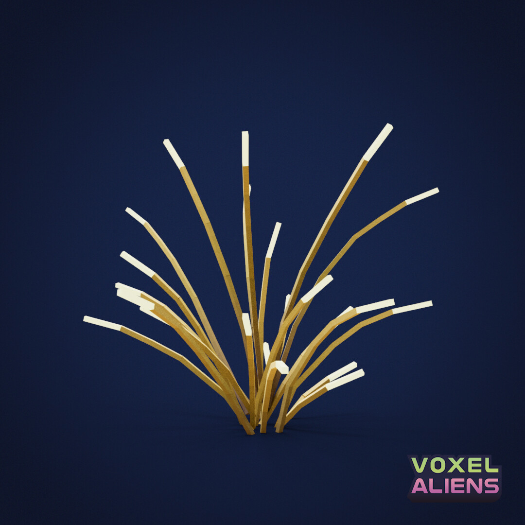 Voxel Aliens - Nature Props - Voxel Art