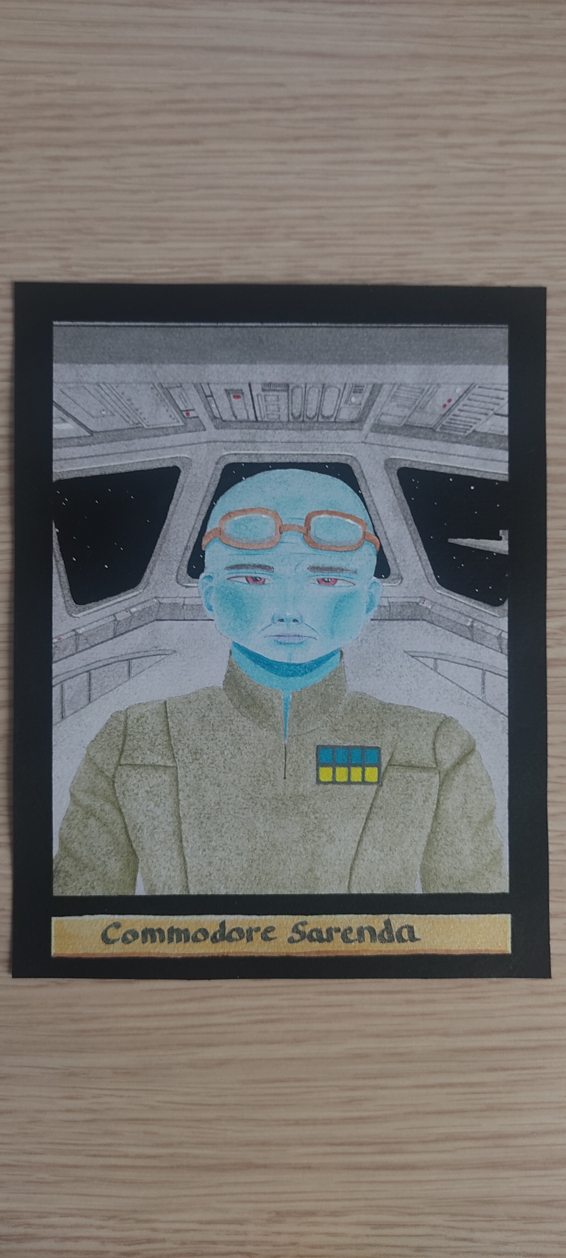 ArtStation - Star Wars tabletop RPG Chiss commander Sarenda