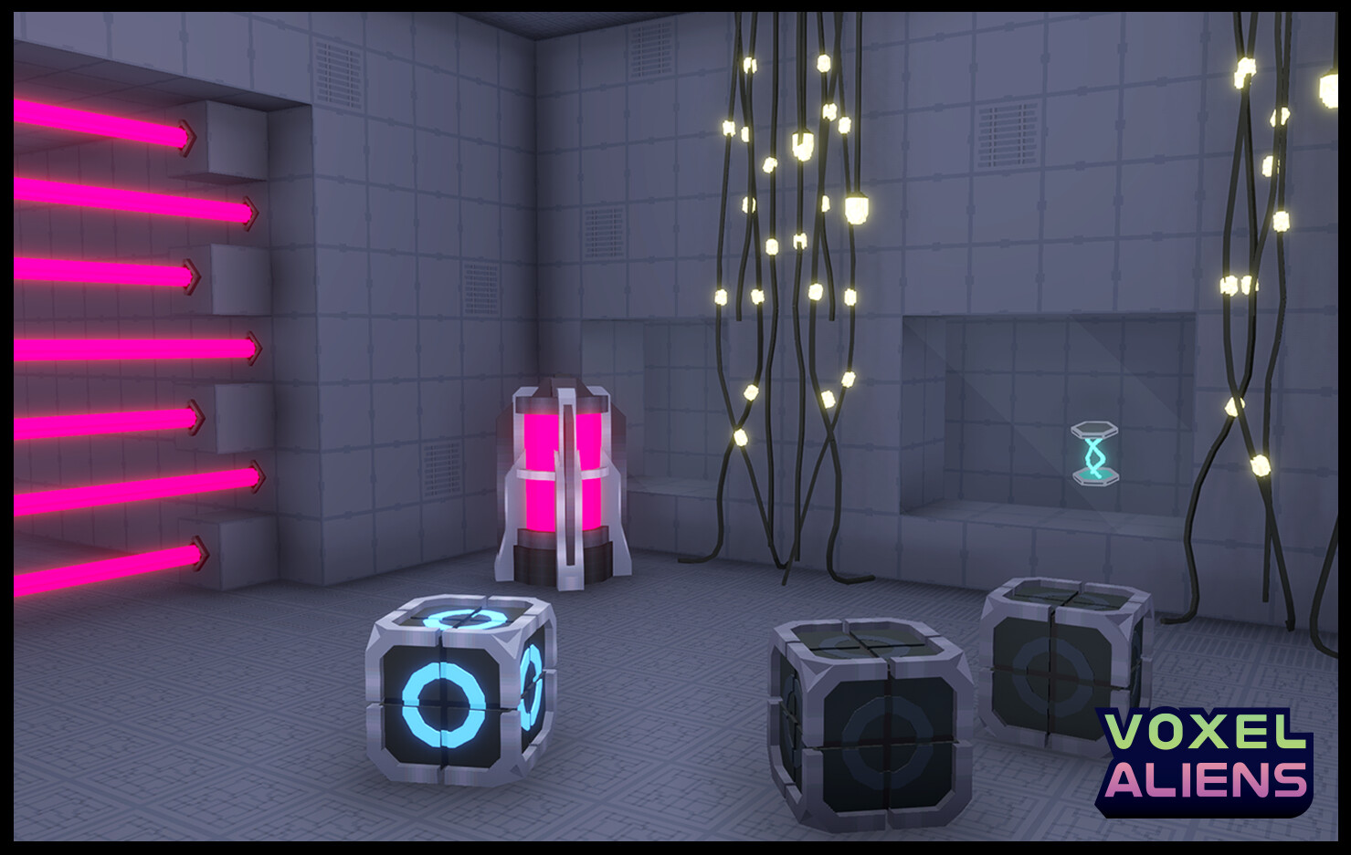 Voxel Aliens - Space Station - Facilities