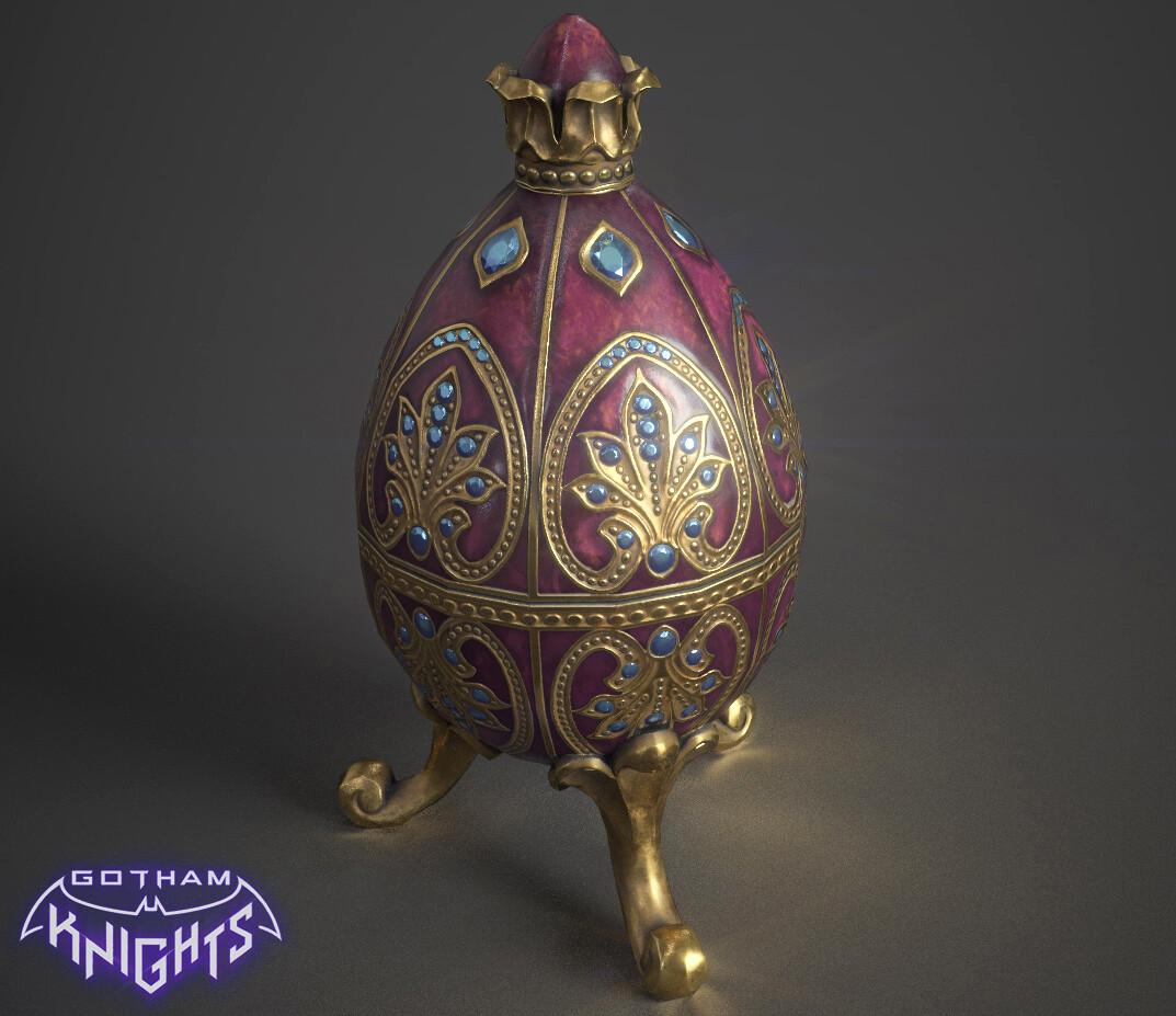 ArtStation - Gotham Knights - Faberge Egg