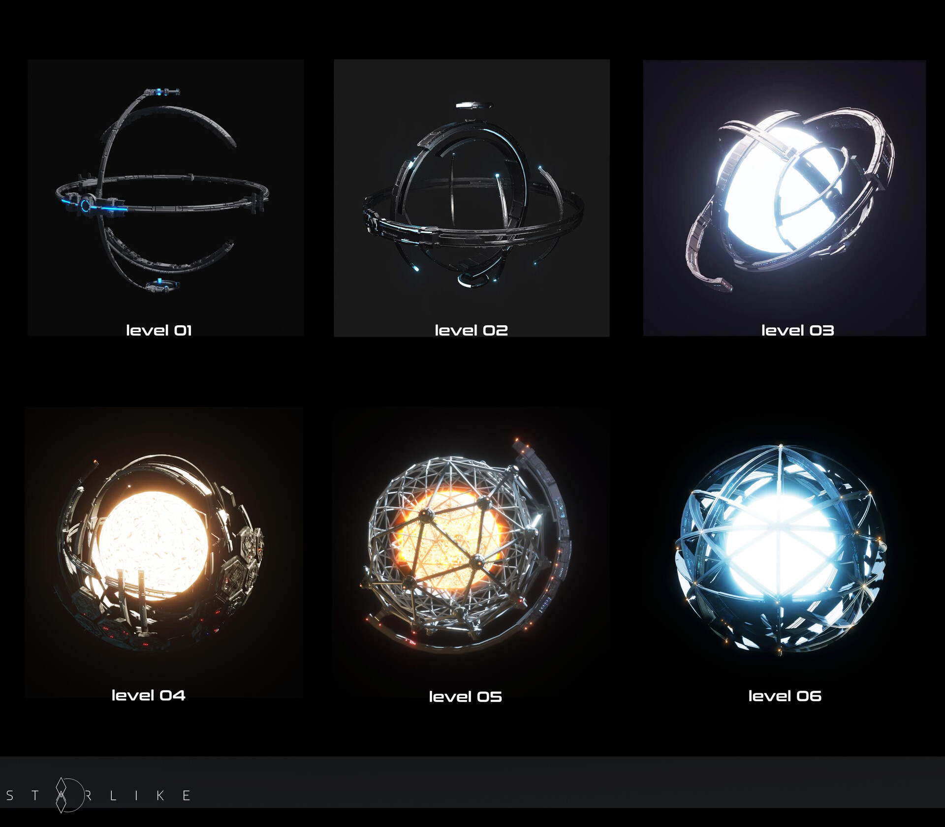 ArtStation - STARLIKE Dyson Sphere Concept Design Collection (Team Works)